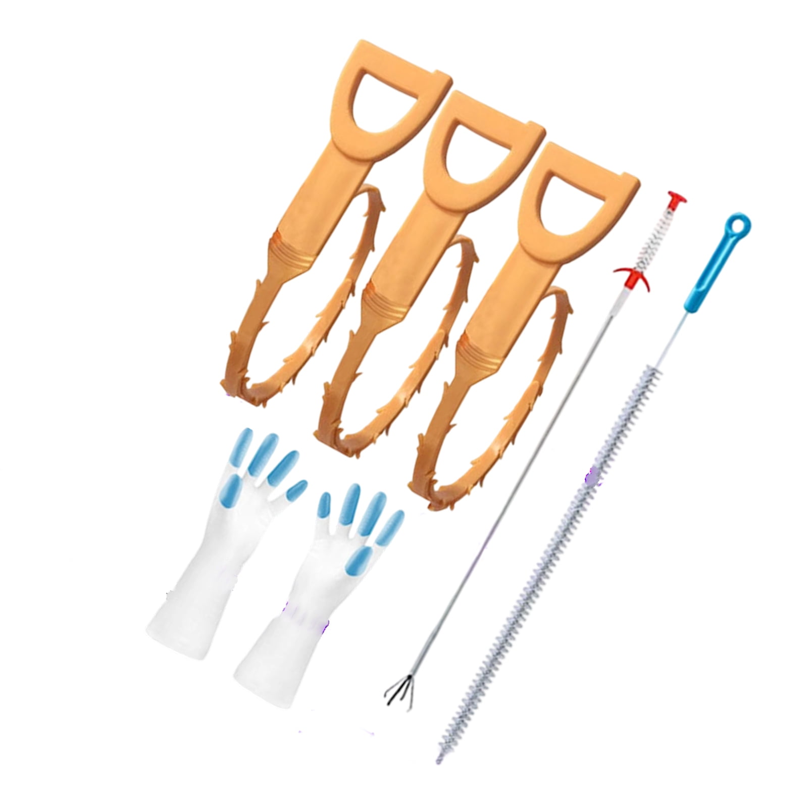 Household Drain Unclogging Set Flexible D Design Lightweight 280g Safe ...