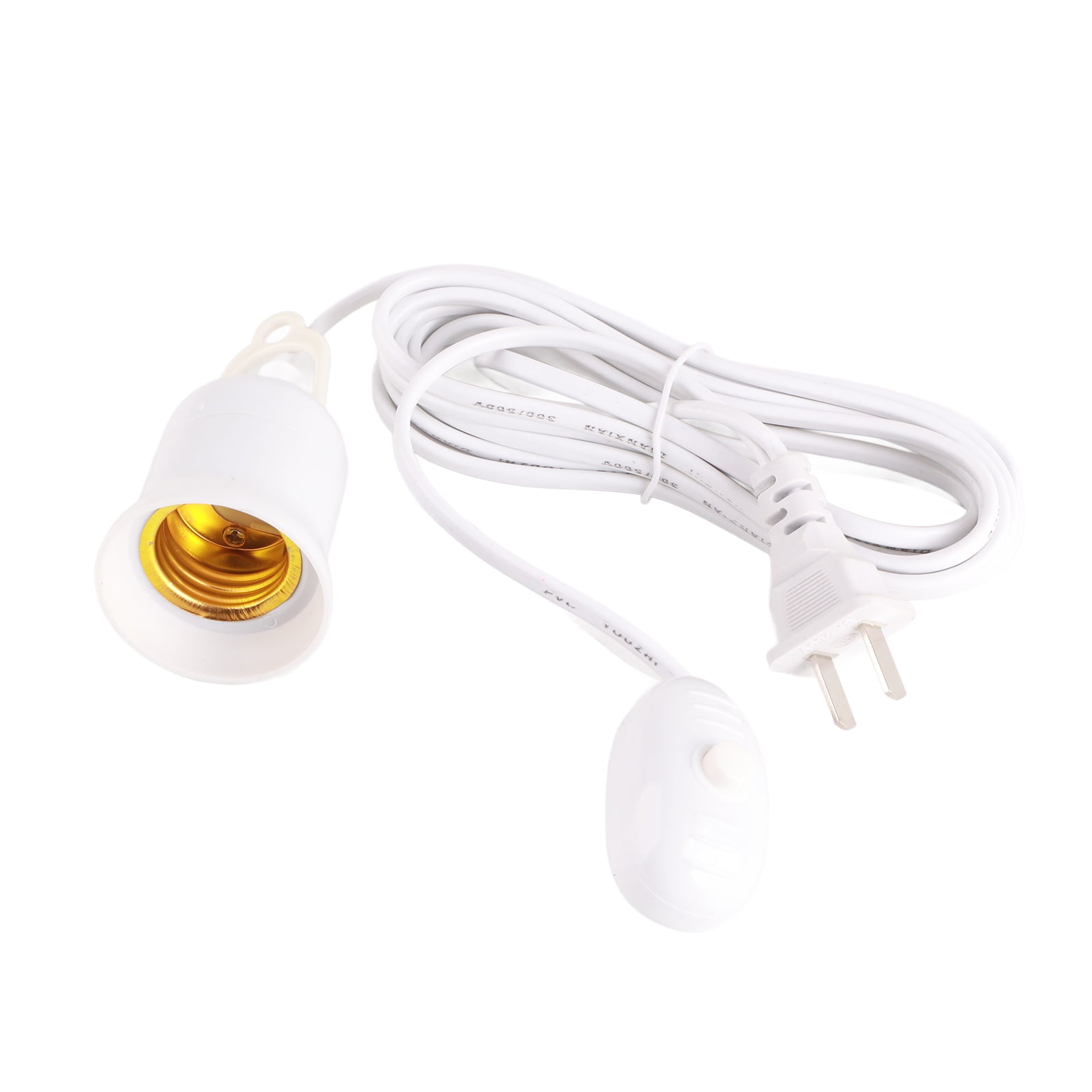 Household E27 Screw Head Wire Socket Electric Bulb Hanging Hanging ...