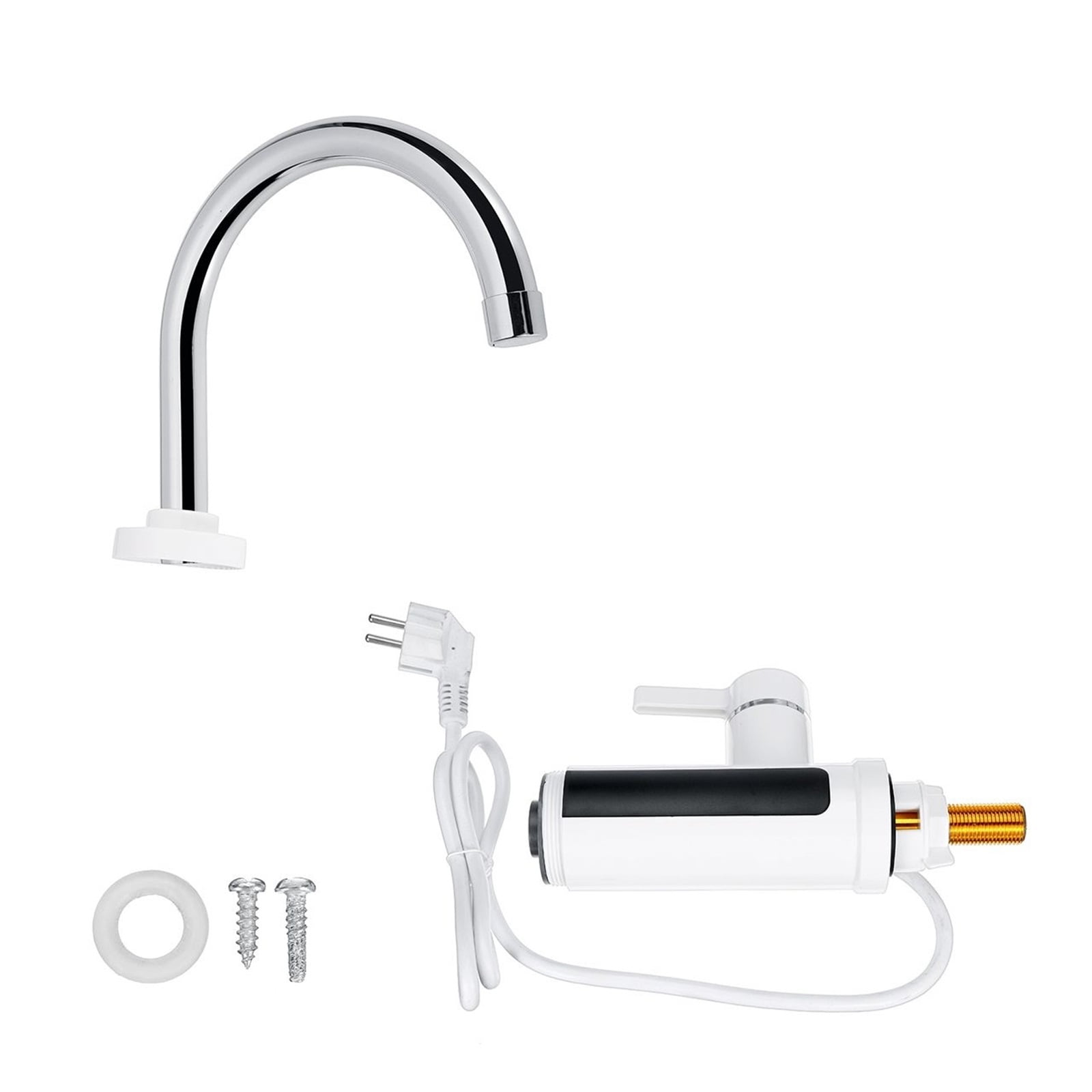 Household Electric Instant Heating Faucet Hot Cold Dual-use Tankless ...