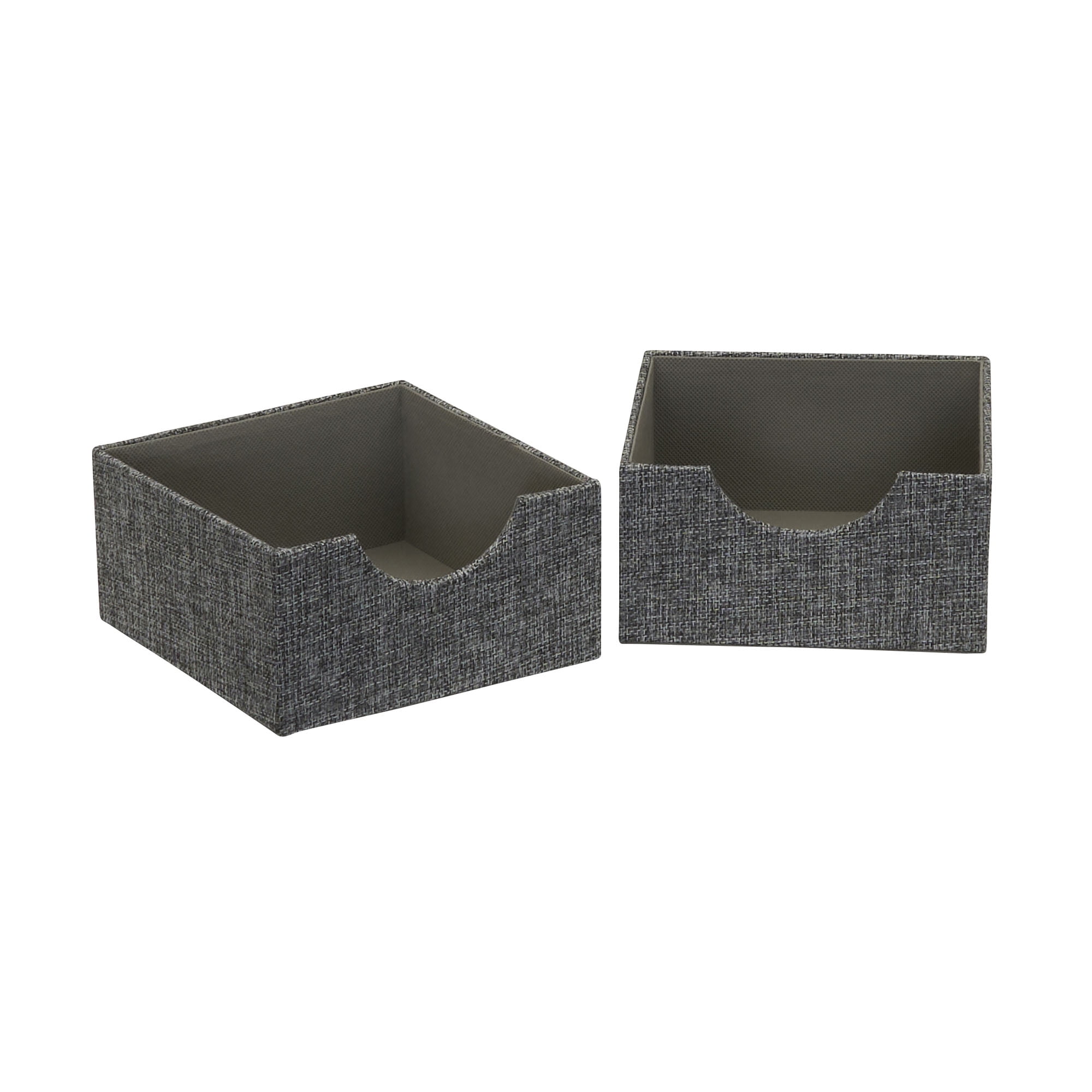 Household Essentials 2-Pack of Drawer Organizers, Sturdy Chipboard ...