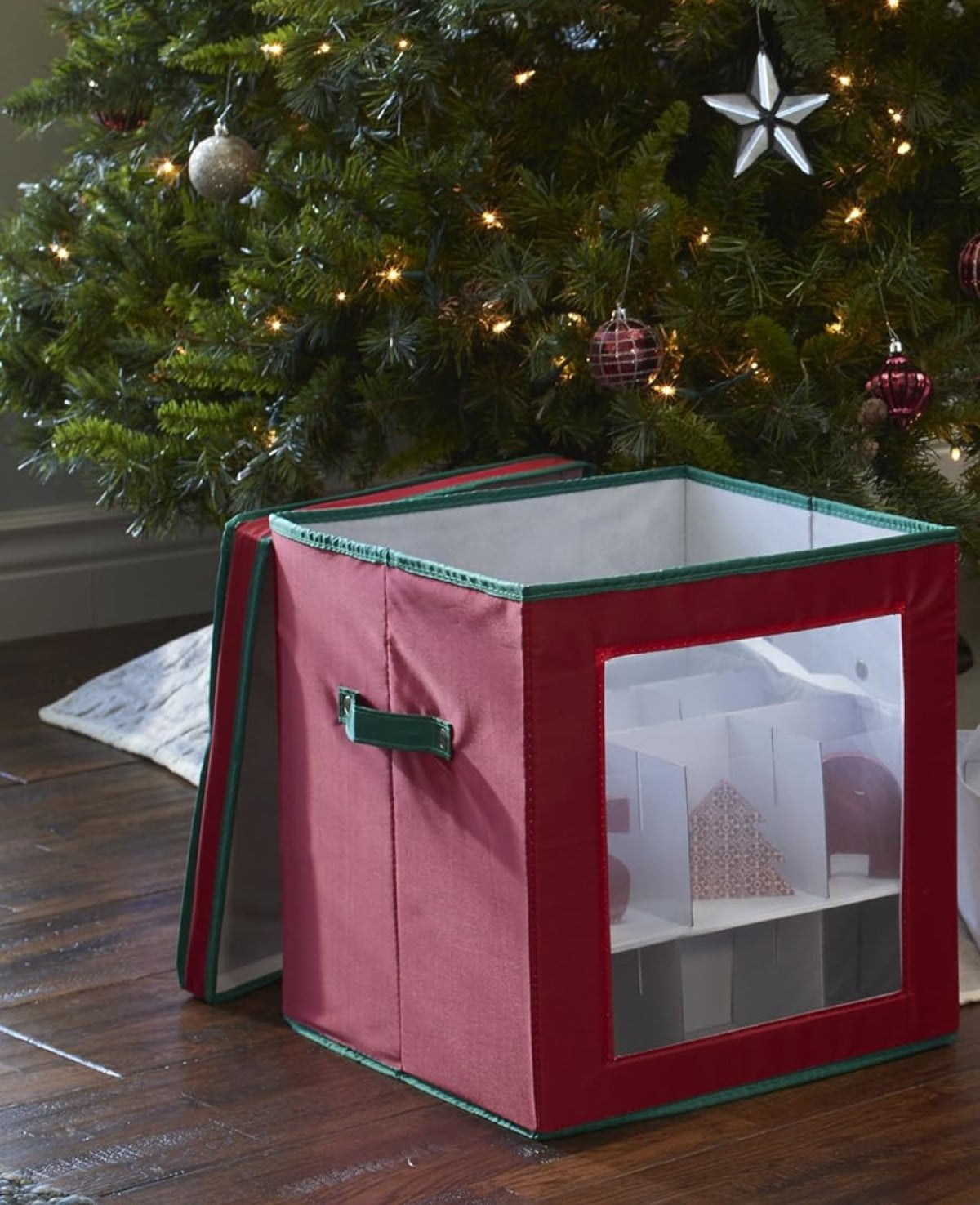Household Essentials 27 pc. Christmas Ornament Storage Box - Walmart.com