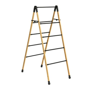 Household Essentials Collapsible Bamboo Clothes Drying Rack - Walmart.com