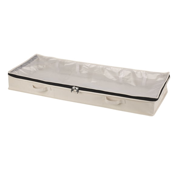 Household Essentials Cedarline Under Bed Storage Bag, Heavy-Duty Cotton ...