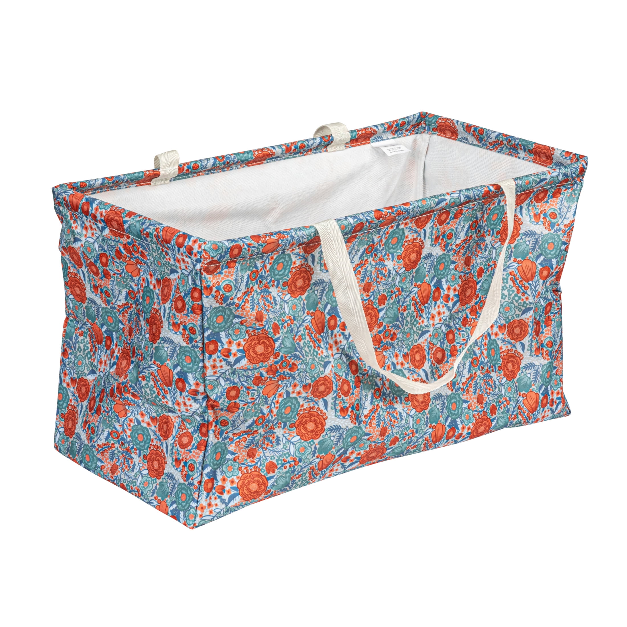 Household Essentials Flower Print Krush Container All-Purpose Utility ...