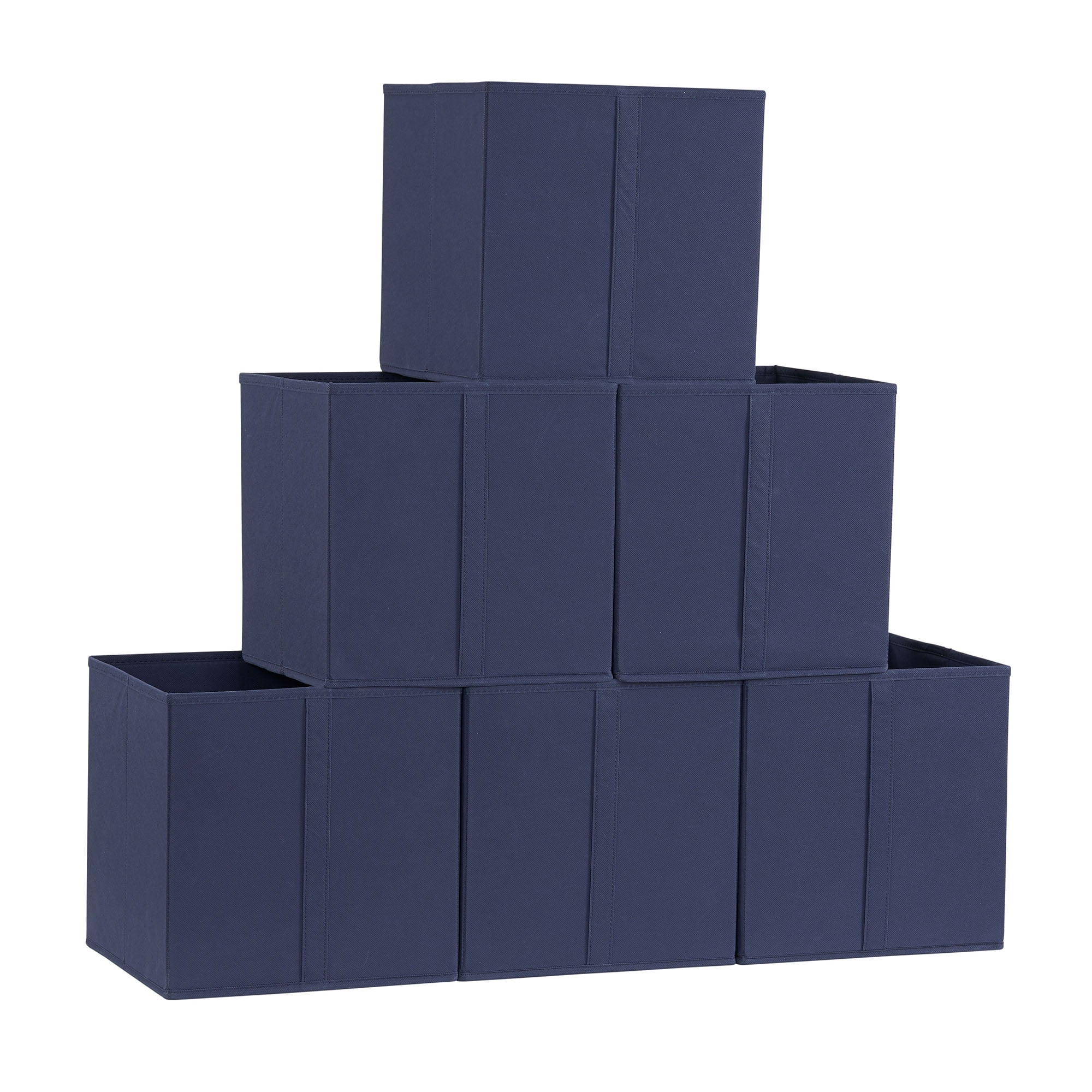 Household Essentials Foldable Storage Cubes, Set of 6 Bins for Cube ...