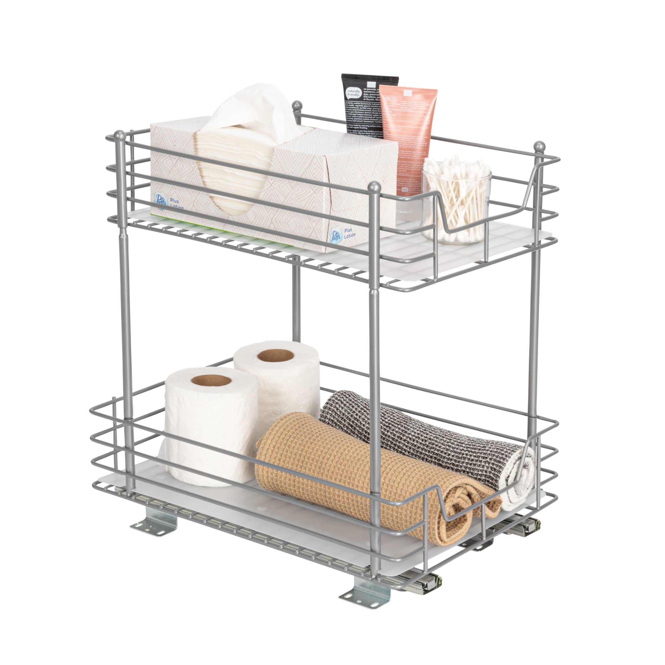 Household Essentials Glidez Steel Pull-Out/Slide-Out Storage Organizer ...