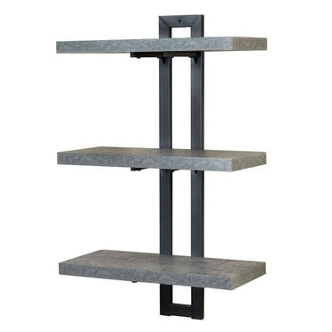 Topeakmart Strong 5-Tier Boltless Metal Shelving with MDF Wood Boards ...