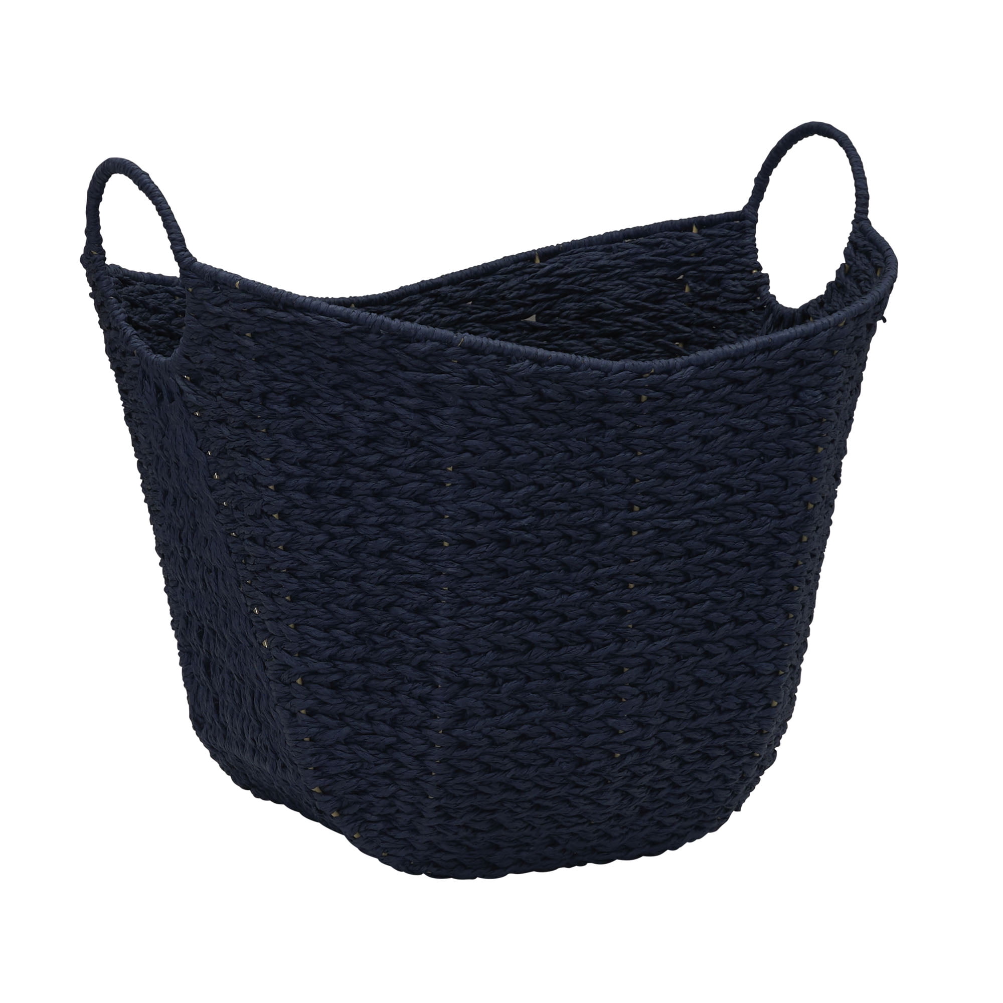 Household Essentials Paper Rope Basket - Storage - Walmart.com