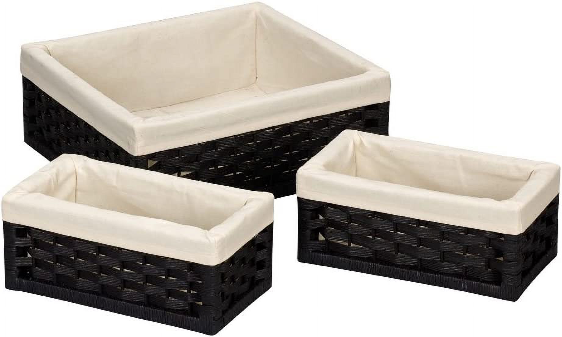 Household Essentials Paper Rope Utility Baskets, Set of 3 - Walmart.com