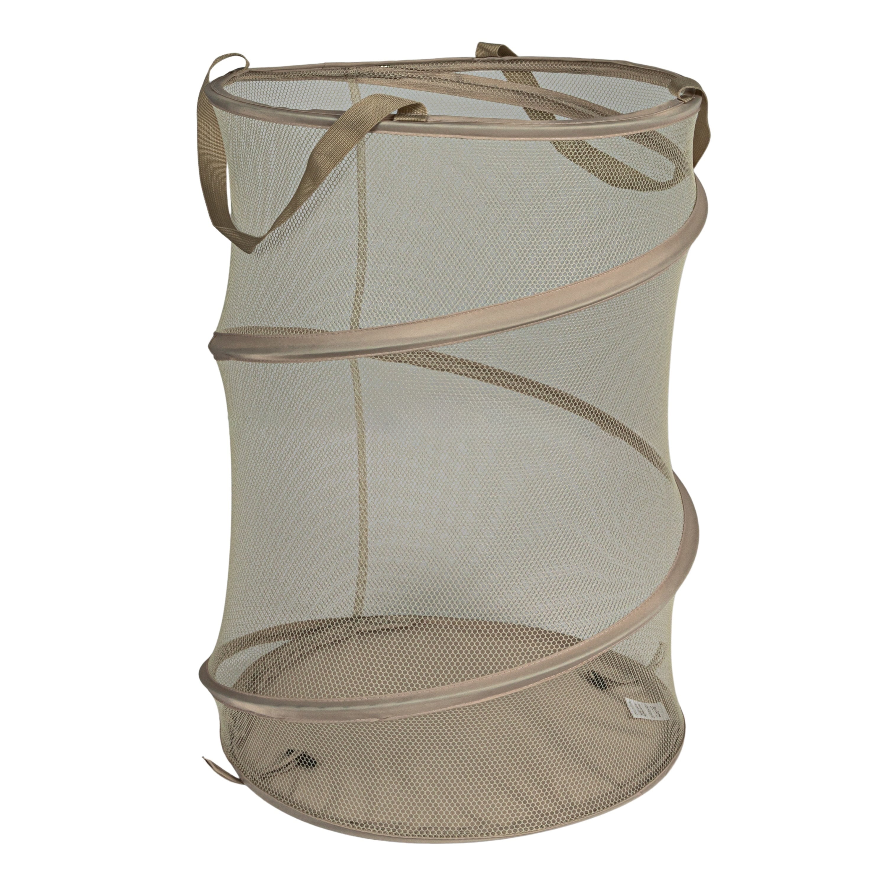 Household Essentials Pop-Up Mesh Laundry Hamper, Beige - Walmart.com