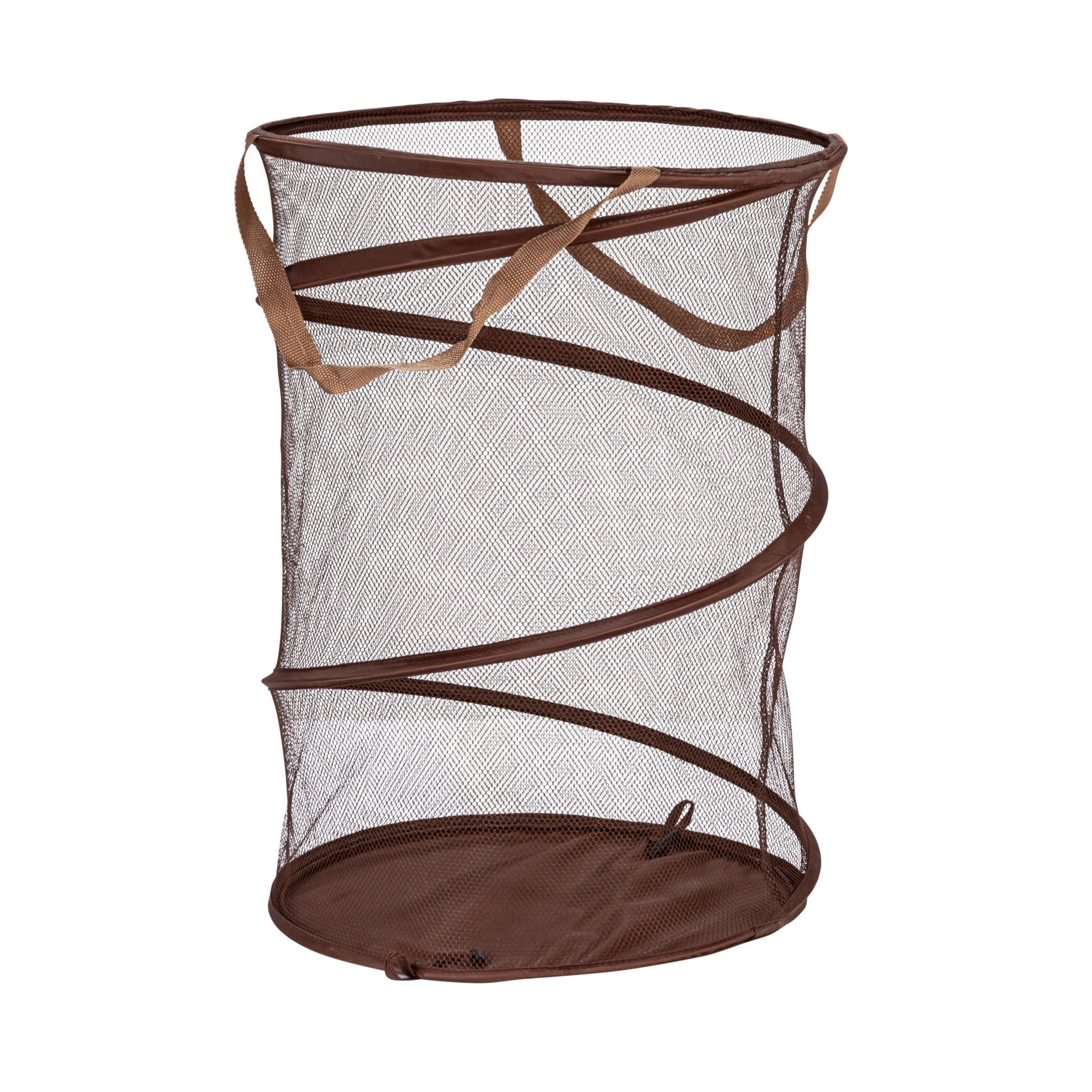 Household Essentials Pop-Up Mesh Laundry Hamper, Brown - Walmart.com