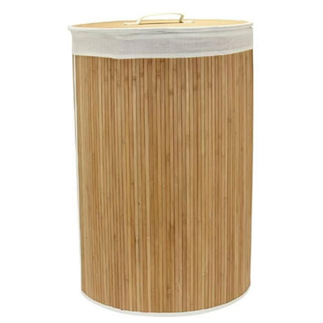 Household Essentials 6066-1 Round Hamper With Cedar Bottom - Walmart.com