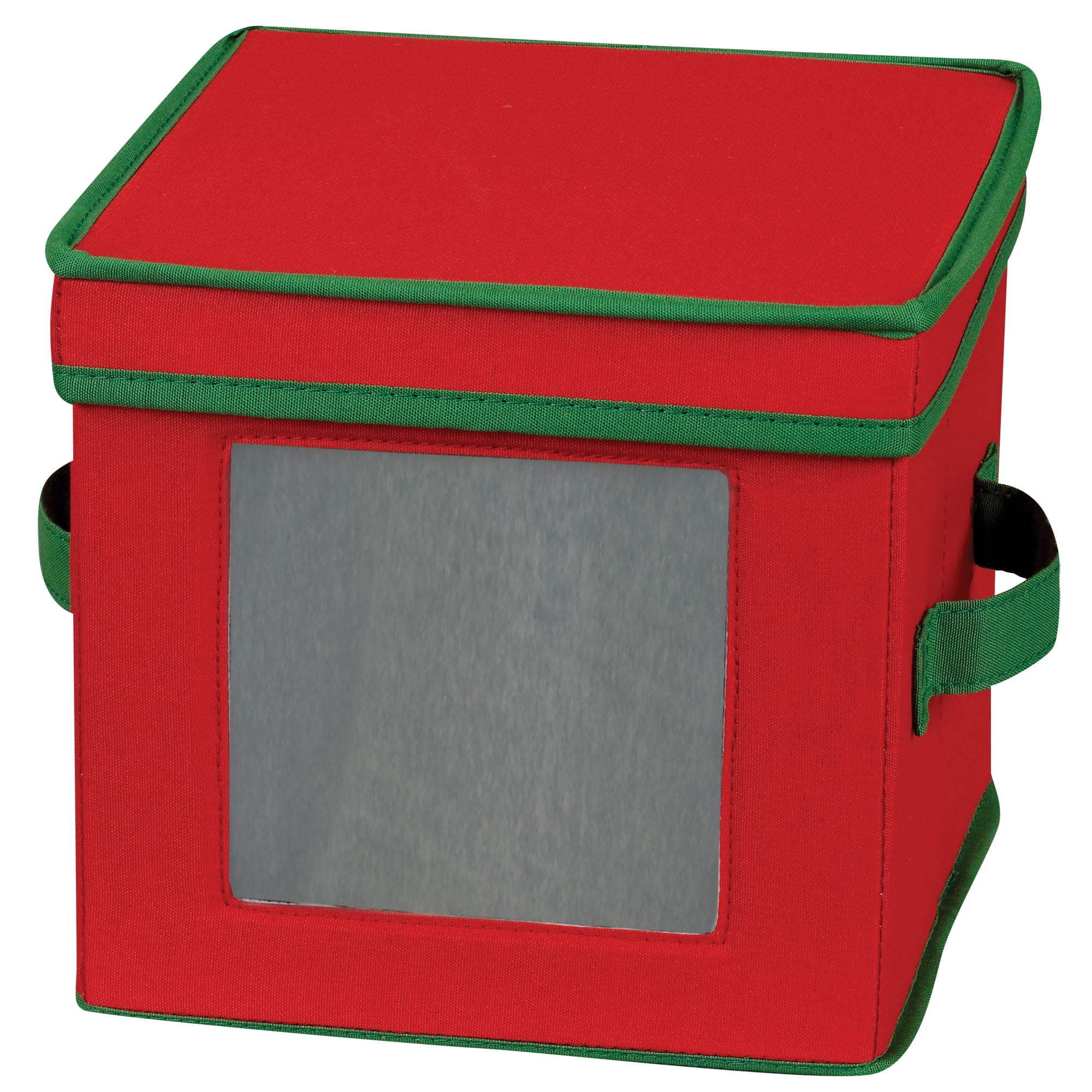 Household Essentials Holiday Dinnerware Storage Box for Dessert Plates ...