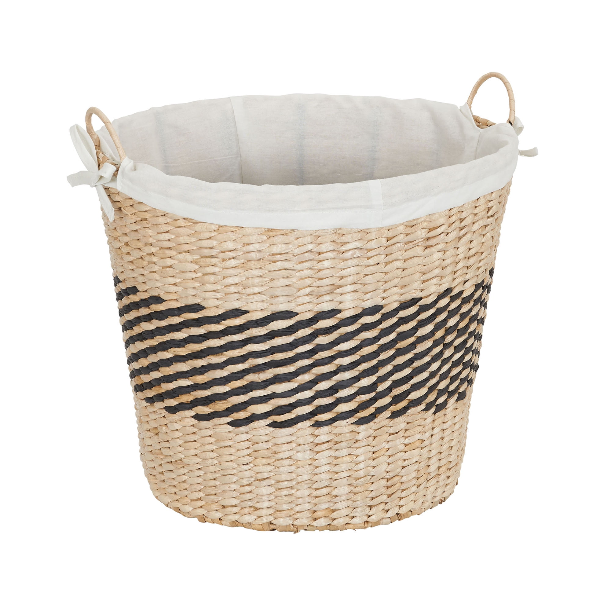 Household Essentials Woven Basket, Decorative Basket with Handles and ...