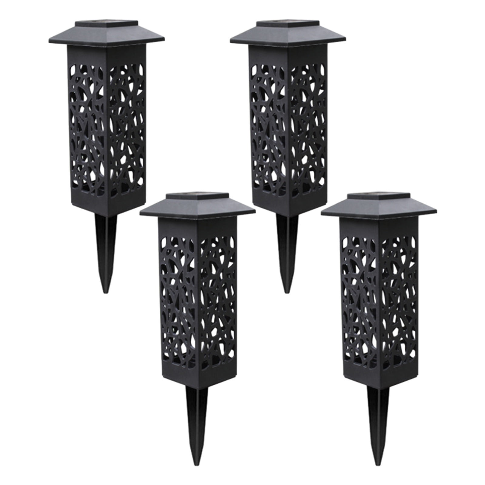 Household Essentials ZKCCNUK Bright Solar Lights 4 Pack,Color Changing ...