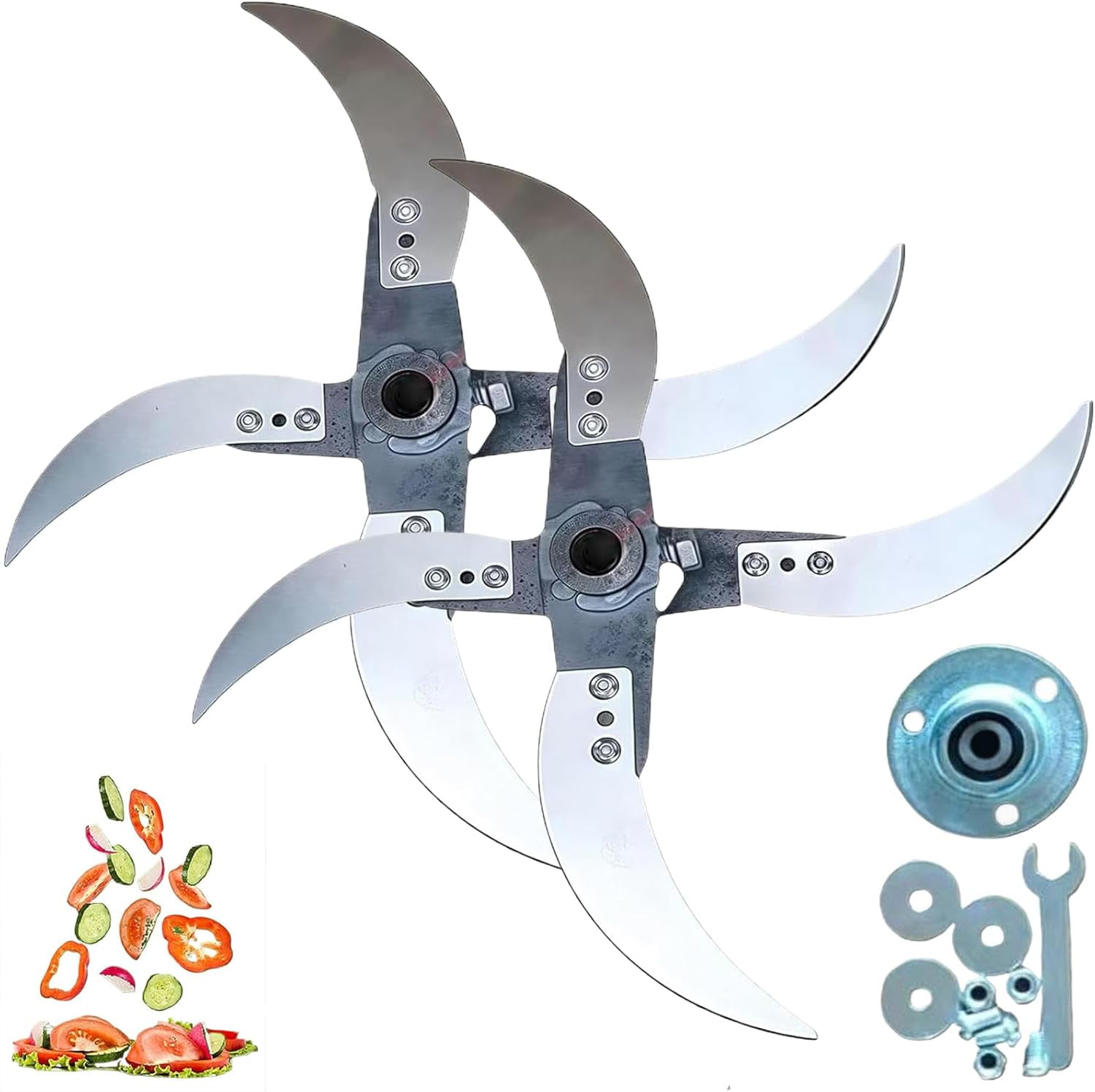 Household Farming Grass Shredder Knife Blades, Adjustable Diameter ...