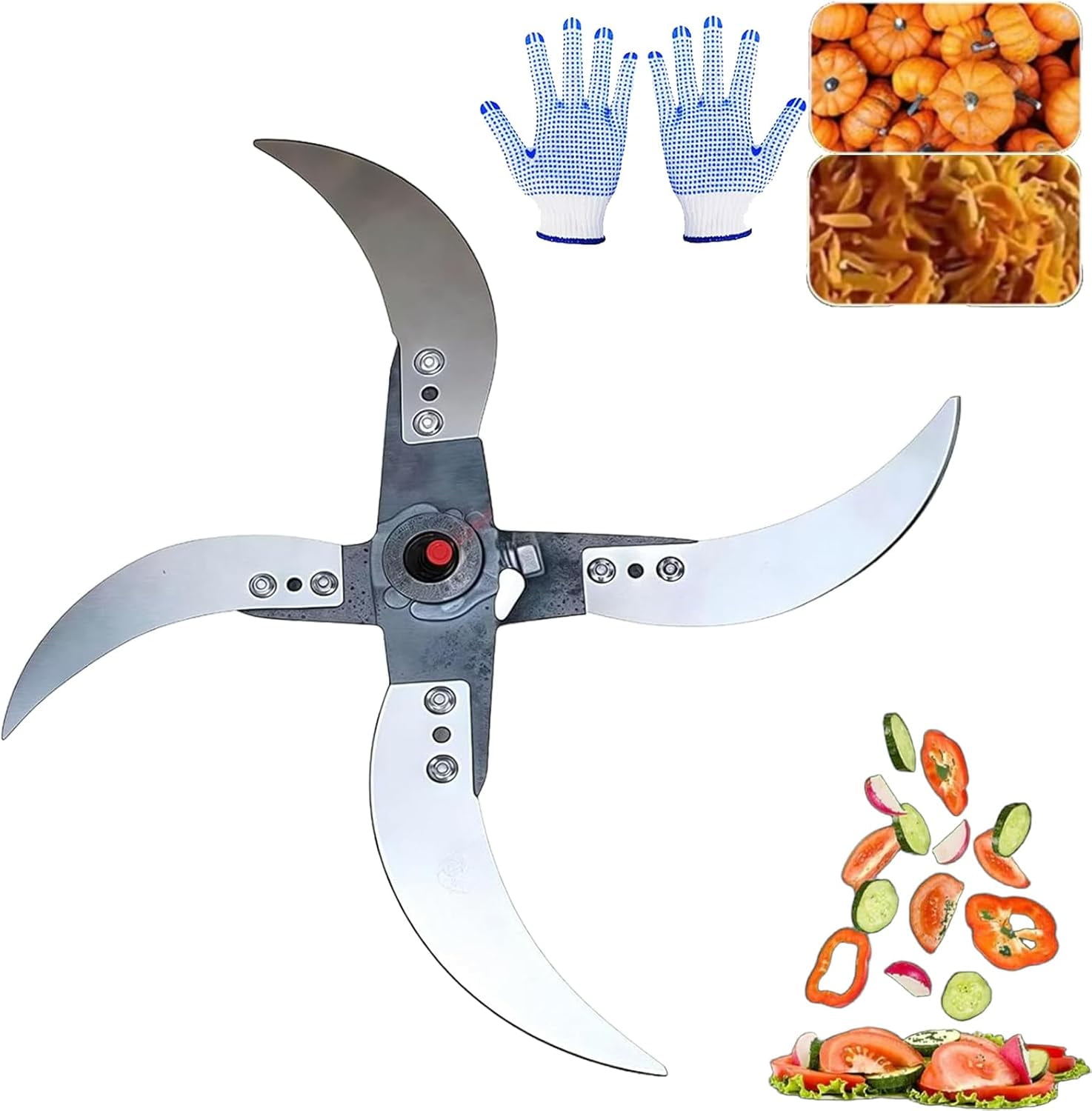 Household Farming Grass Shredder Knife Blades, Adjustable Diameter ...