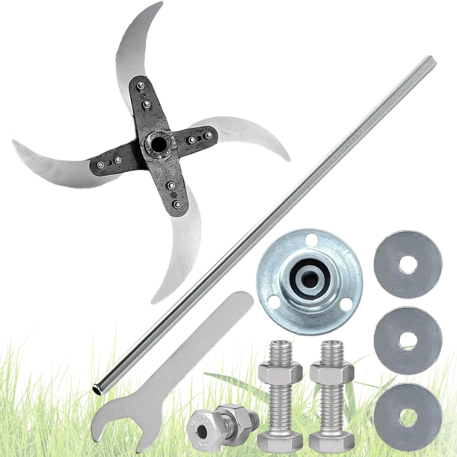 Household Farming Grass Shredder Knife Blades, Adjustable Diameter ...