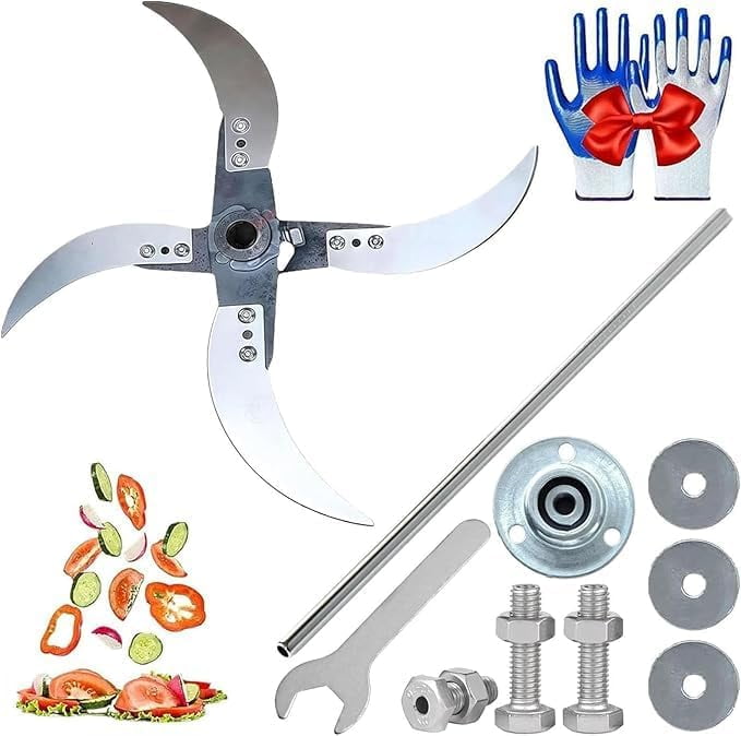 Household Farming Grass Shredder Knife Blades,Adjustable Diameter ...