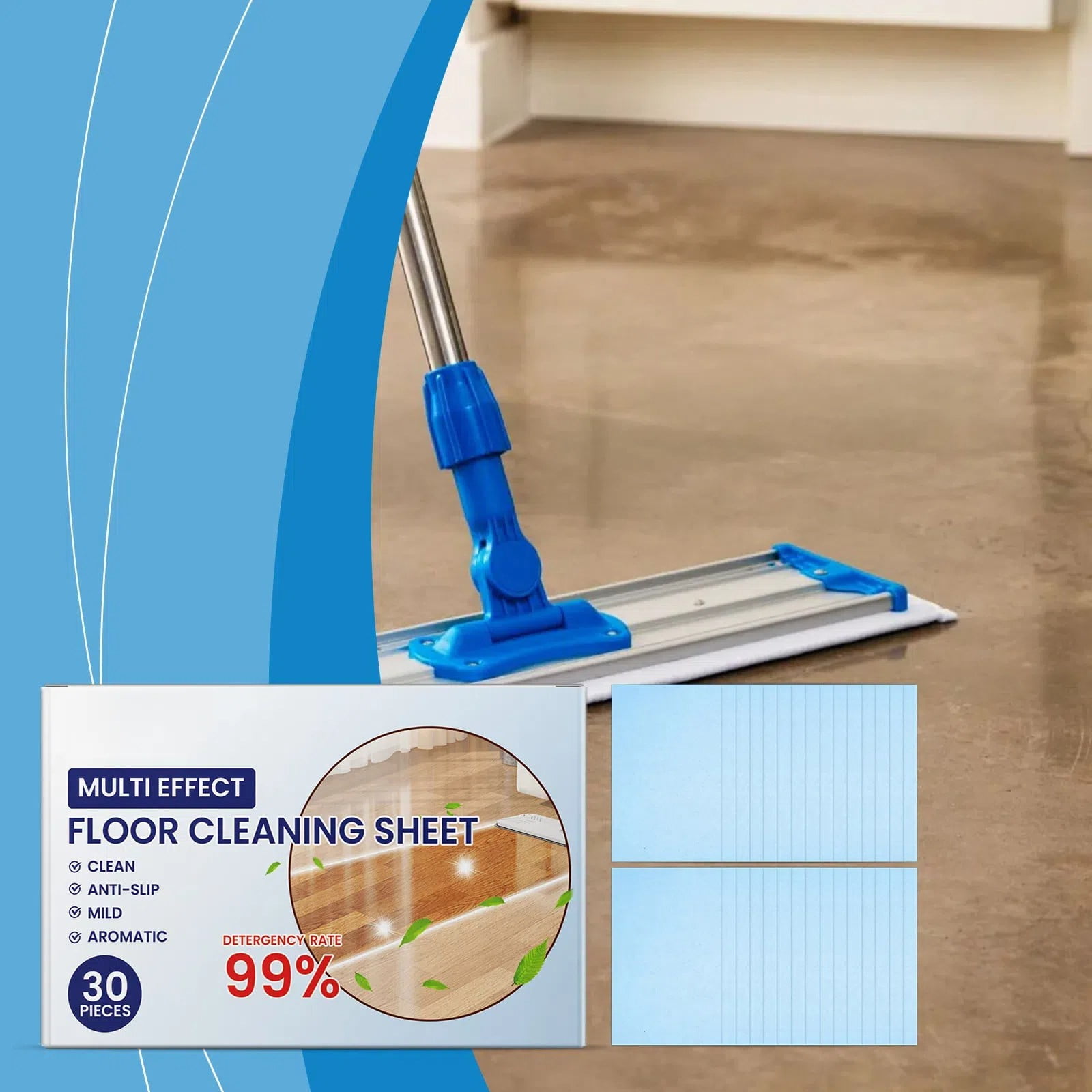 Household Floor Cleaning Tablet Powerful Decontamination Solution for ...