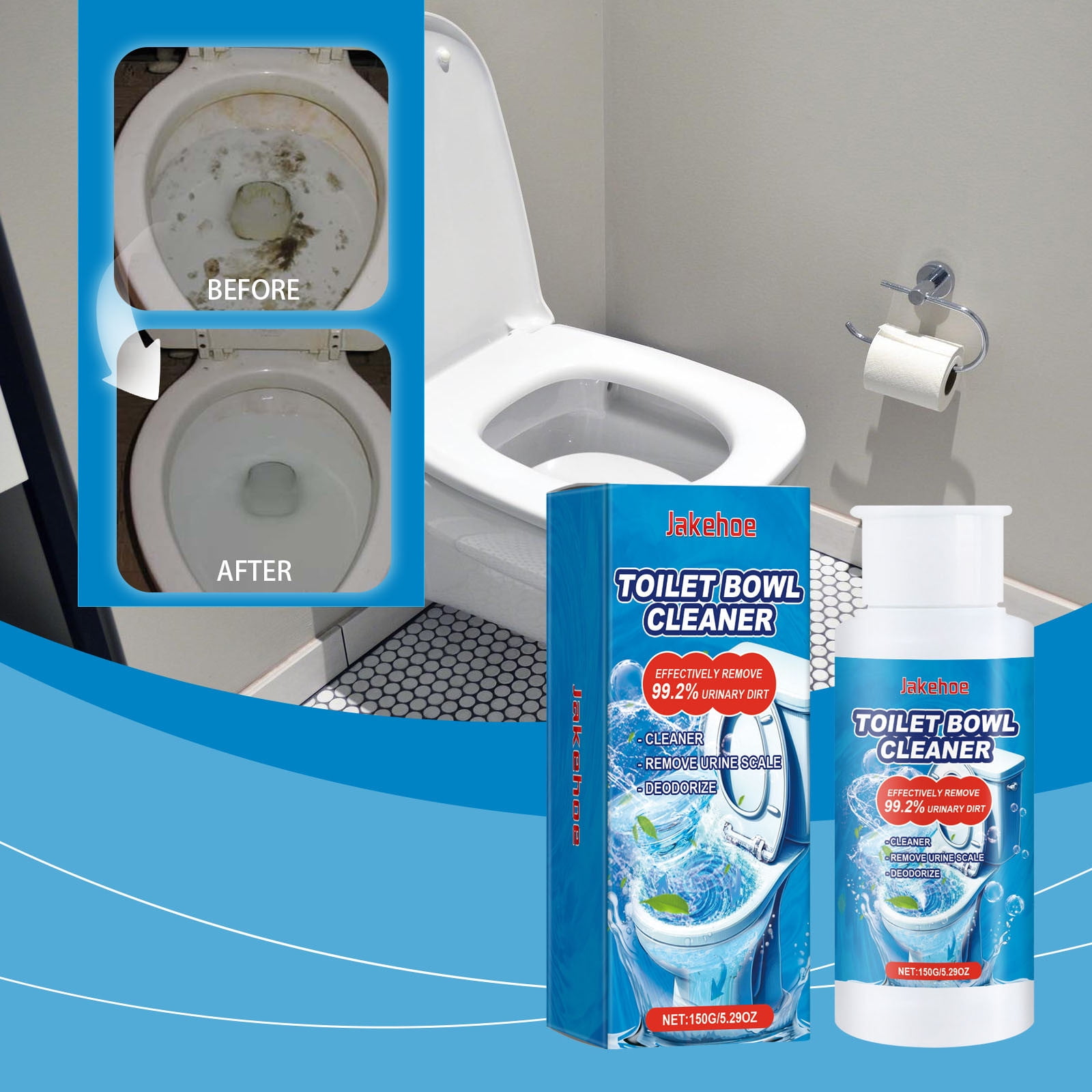 Household Foam Toilet Cleaner - Decontamination and Deodorization ...