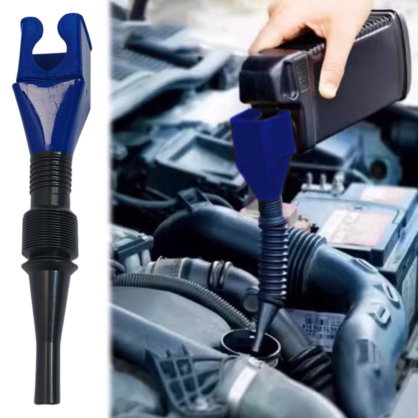 Household Folding Buckle Funnel 2025 New Retractable Auto Fuel Snap Funnels Buckle Funnel ...