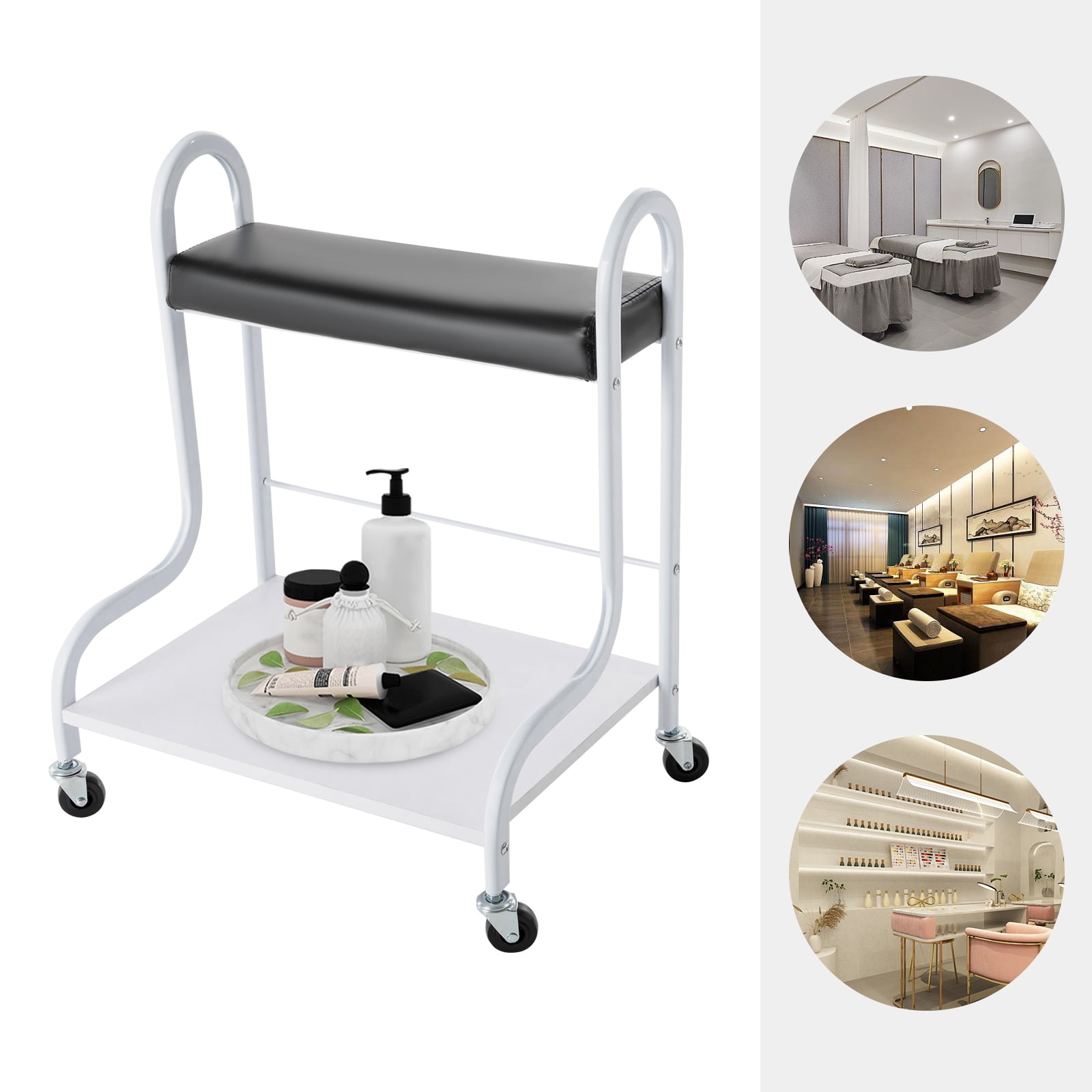 Household Foot Bathing Portable Trolley Cart, Trolley for Foot Bath ...