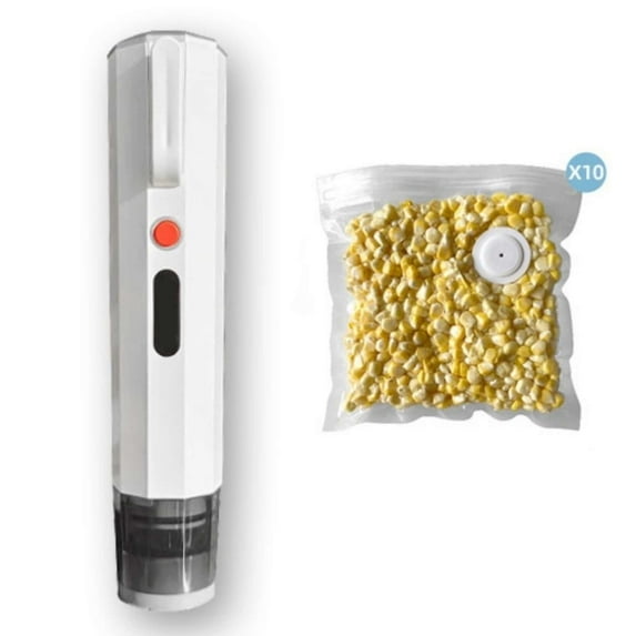 Household Handheld Mini Vacuum Sealer Food Preservation Compression ...