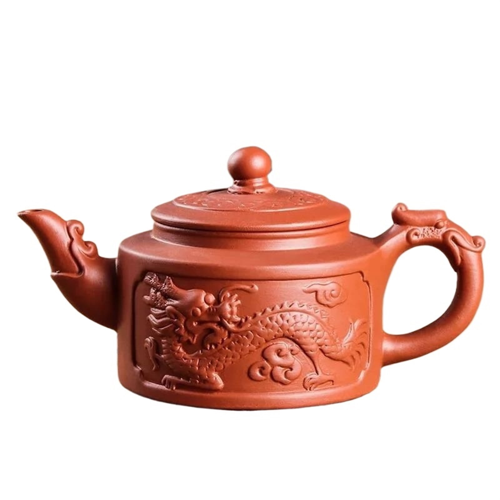Household Handmade Filter Red Clay Pot Teacup Tea Set Samovar Large ...