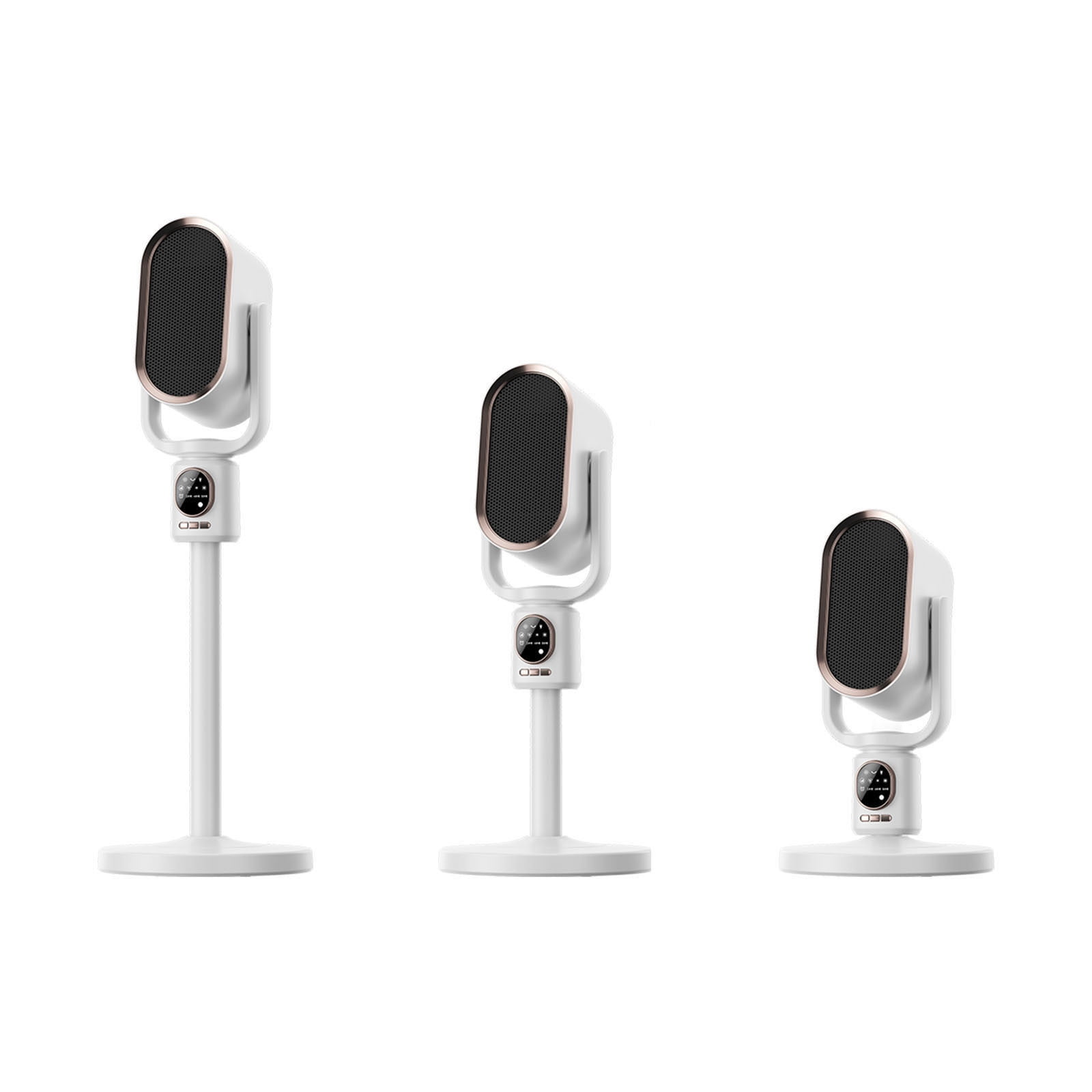 Household Heater Fan With Oscillation Timer Remote Control Desktop ...