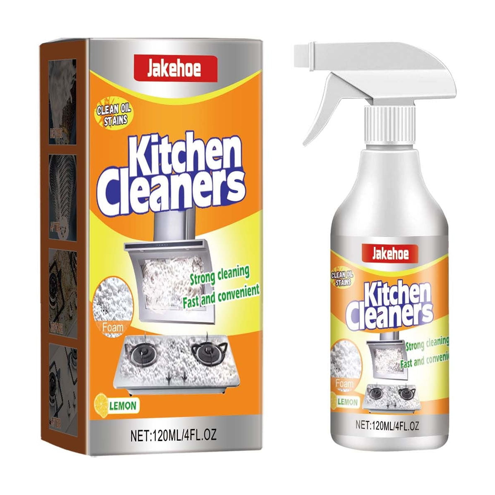 Kitchen foam Cleaner, Stubborn Stains Cleaner, Domestic Cooktops, All ...