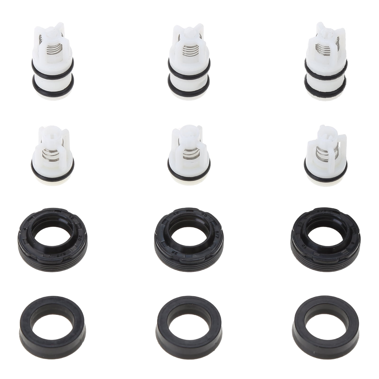 Household High Pressure Pump Washer Head Repair Kit Seal Oil Check ...