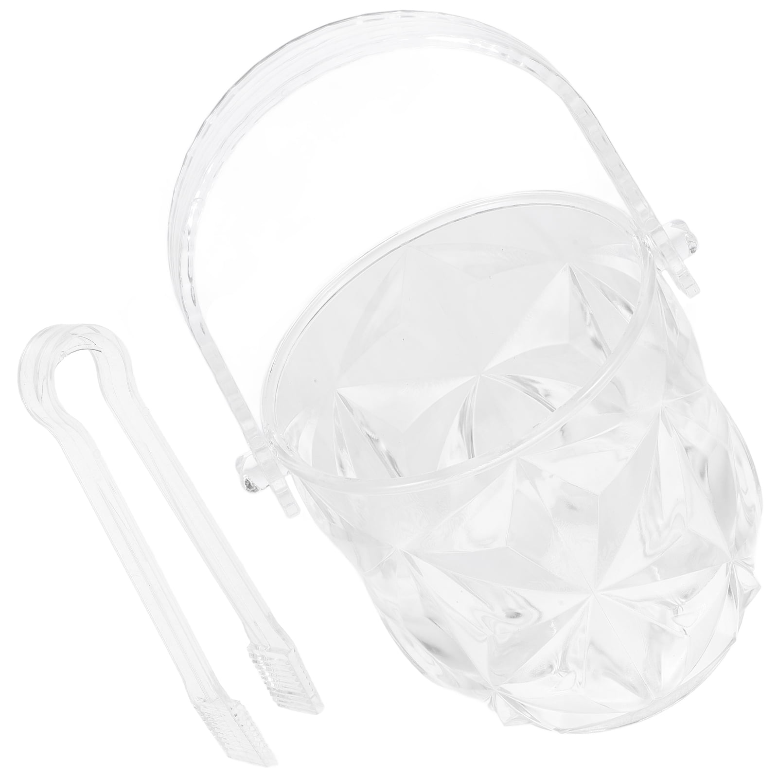 Household Ice Cubes Bucket Handheld Bucket Bar Ice container Ice Cube ...