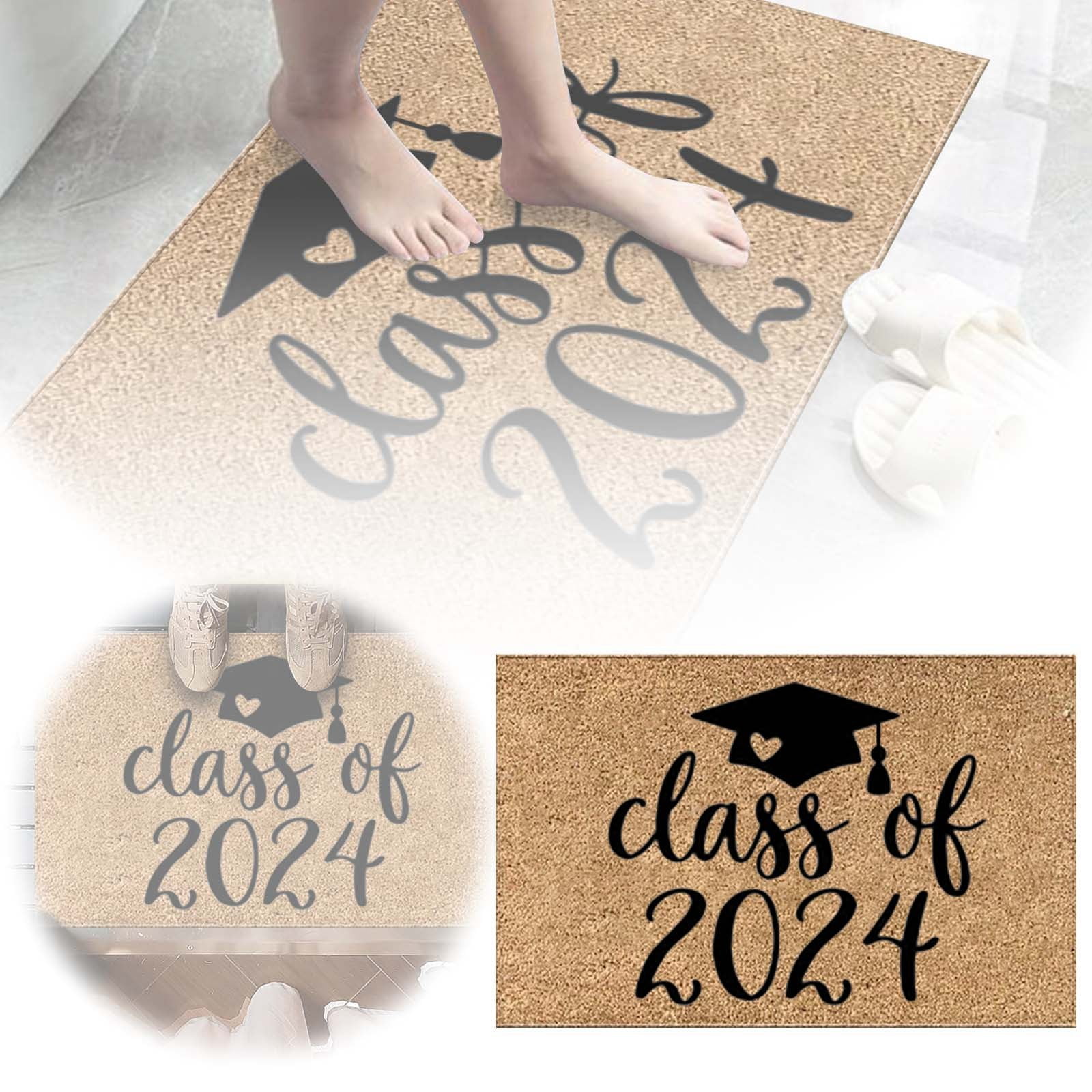 Household Items For New Home : 2024 Graduation Door Mat Welcome Door ...
