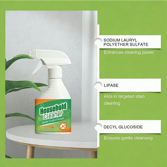 Household Kitchen Cleaner, 8fl.oz Heavy Duty Degreaser with Spray ...
