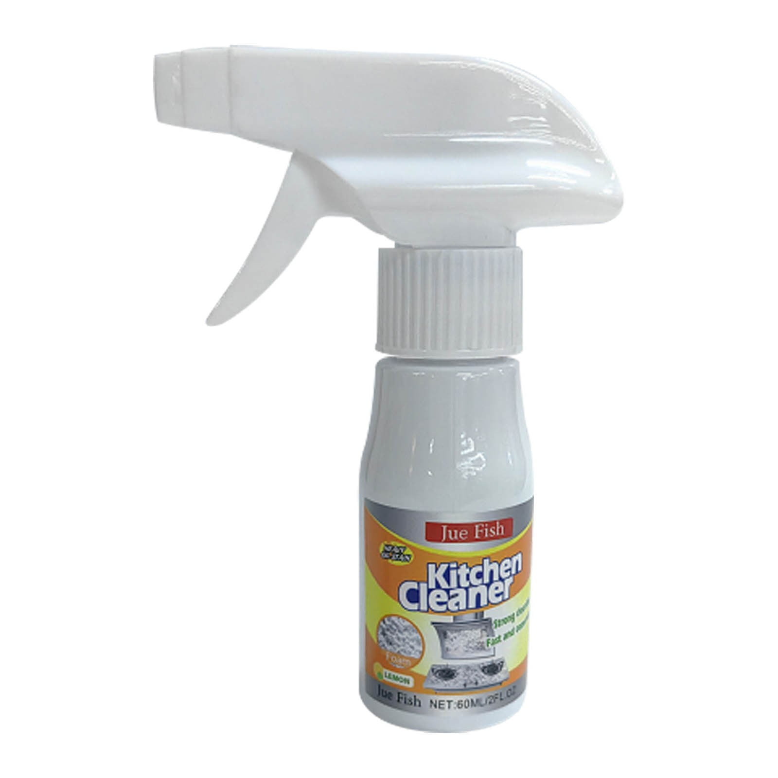 Household Kitchen Heavy Duty Degreaser Foam Cleaner 60ML Powerful Fast Acting Stain Remover for ...