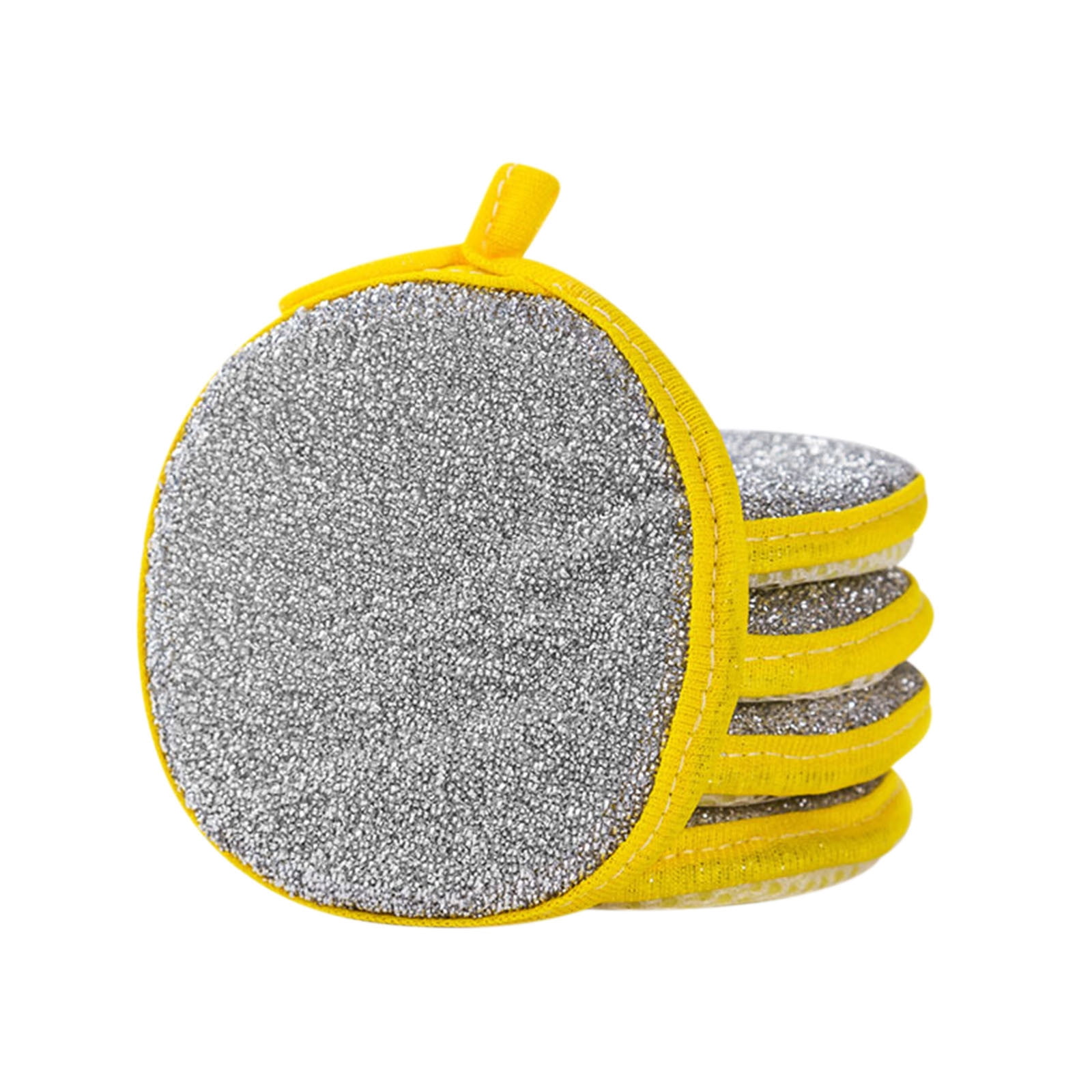 Household Kitchen Oil Degreased Double-sided Sponge Wipe For Washing ...