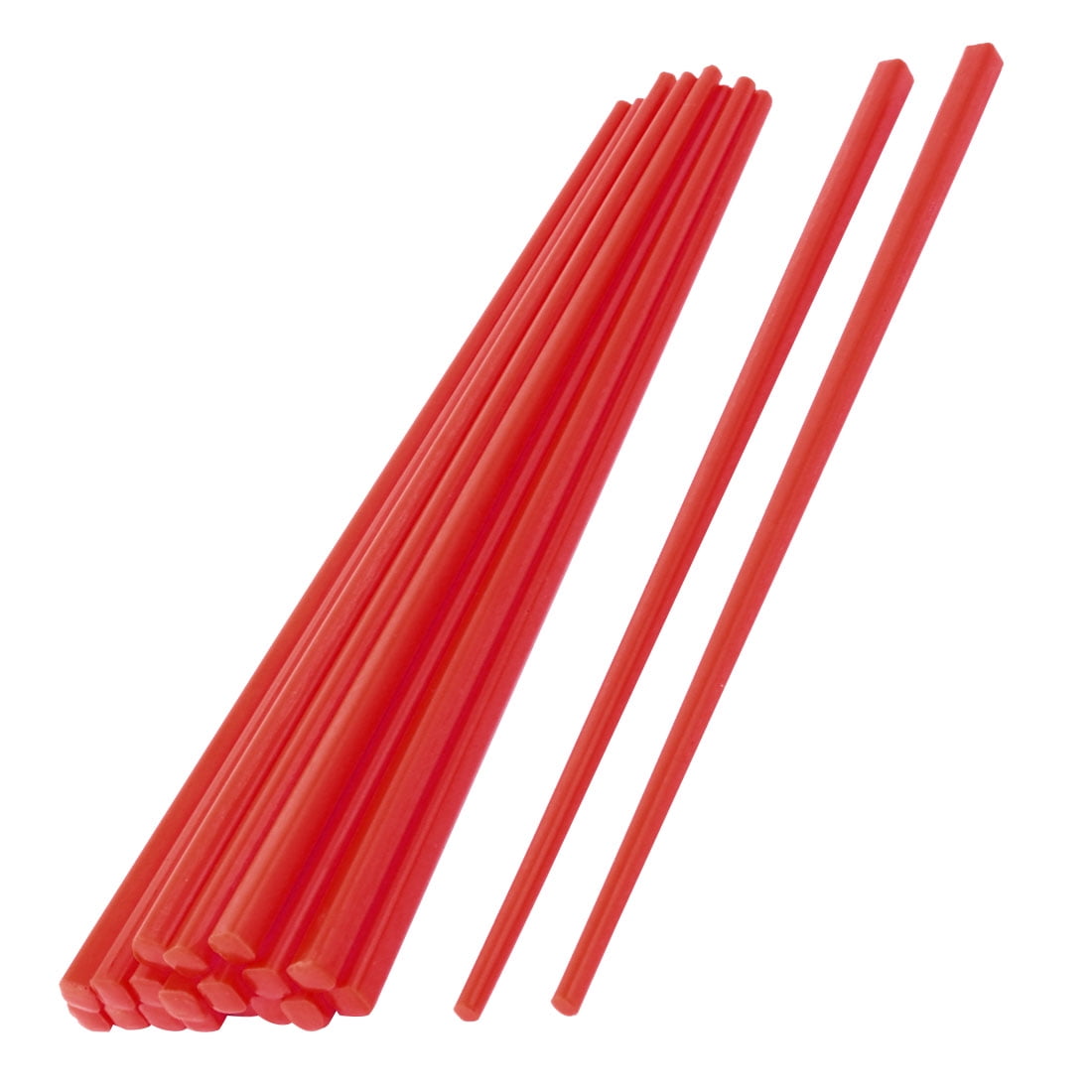 Household Kitchen Tableware Plastic Chinese Chopsticks Red 22cm Length ...