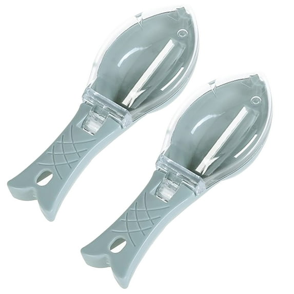 Household Kitchen Tools Fishs Scale Scraper Remover with Lid/ Manual ...