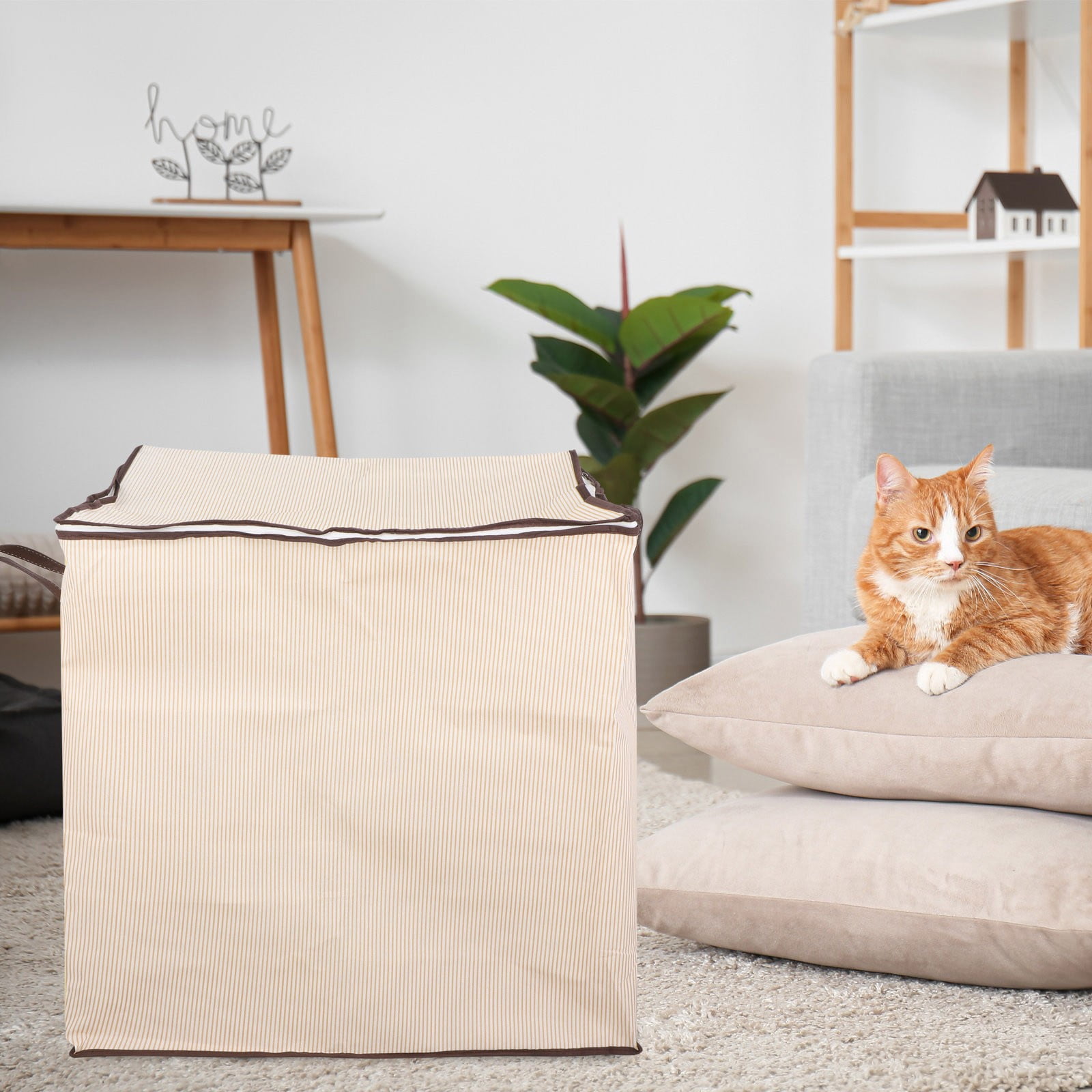 Household Large Capacity Clothing Storage Box (140L) 45*56*56Cm ...