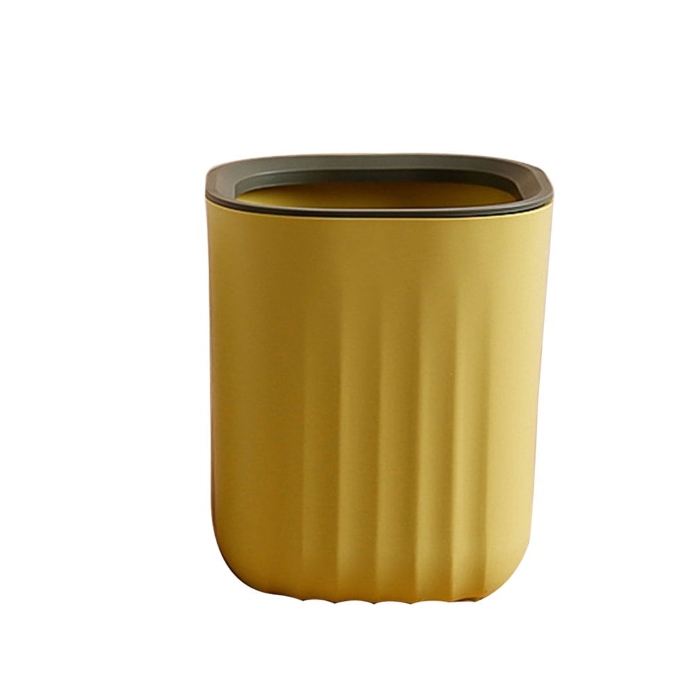 Household Lidless Waste Can Bin Wide Mouth Easy Clean-Up Trash Can for ...