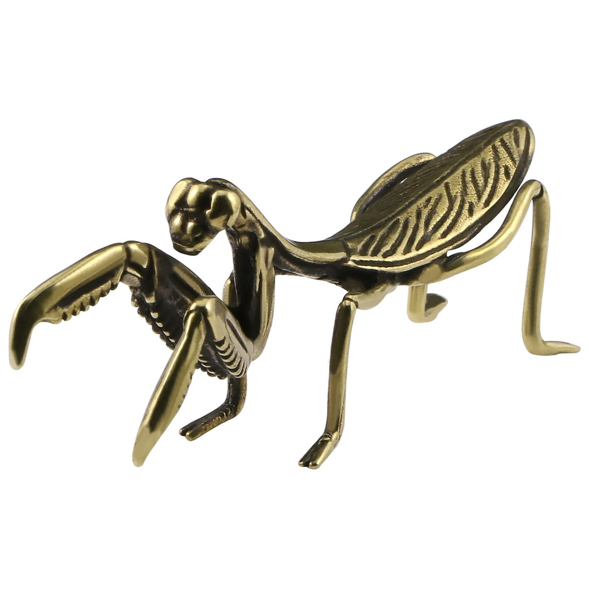 Worgeous Delicate Mantis Craft Novelty Decoration Household Model Metal ...