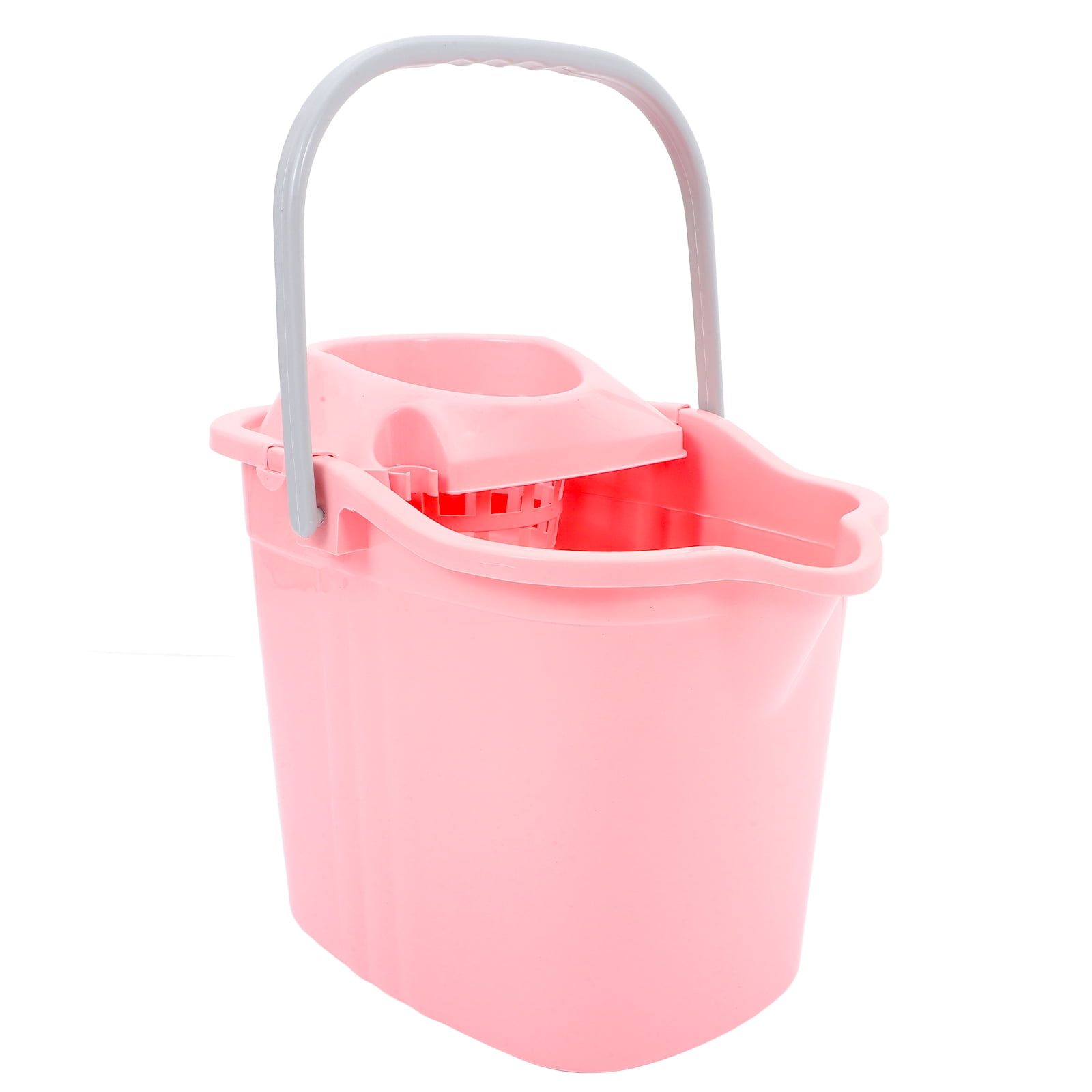 Household Manual Bucket Home Floor Bucket Creative Mop Bucket (Pink ...