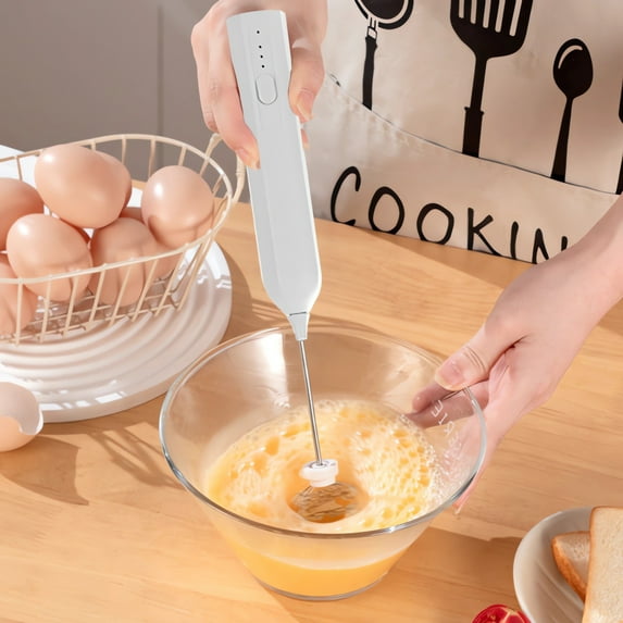 Household Milk Frother, Wireless Handheld Frother and Stirrer Featuring ...