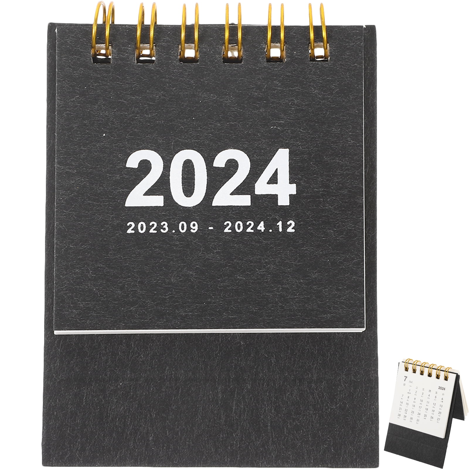 Household Mini Calendar Delicate Month Calendar Convenient Standing ...