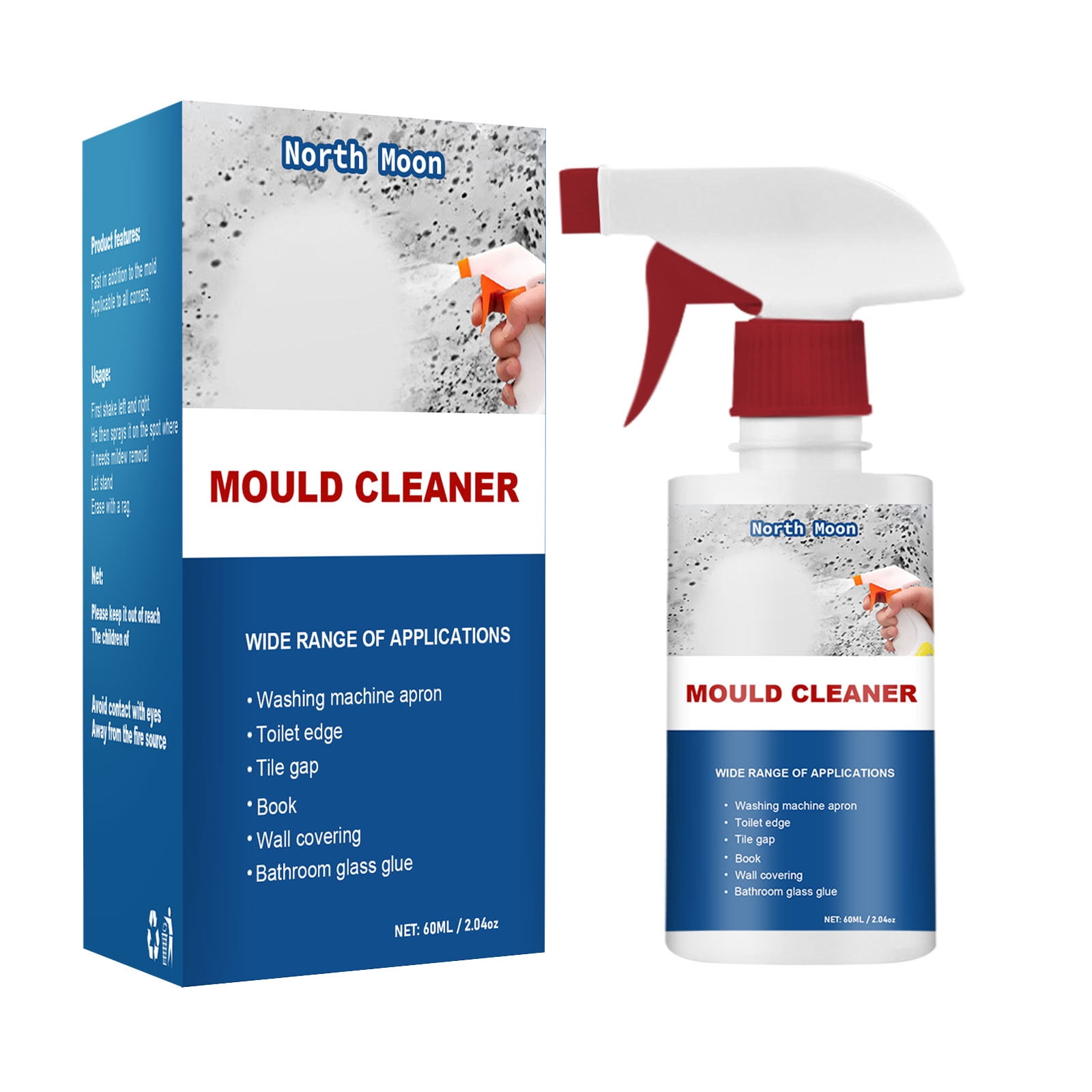 Mildew Household Cleaner Mildew Cleaner Foam Kitchen Bathroom Cleaning ...