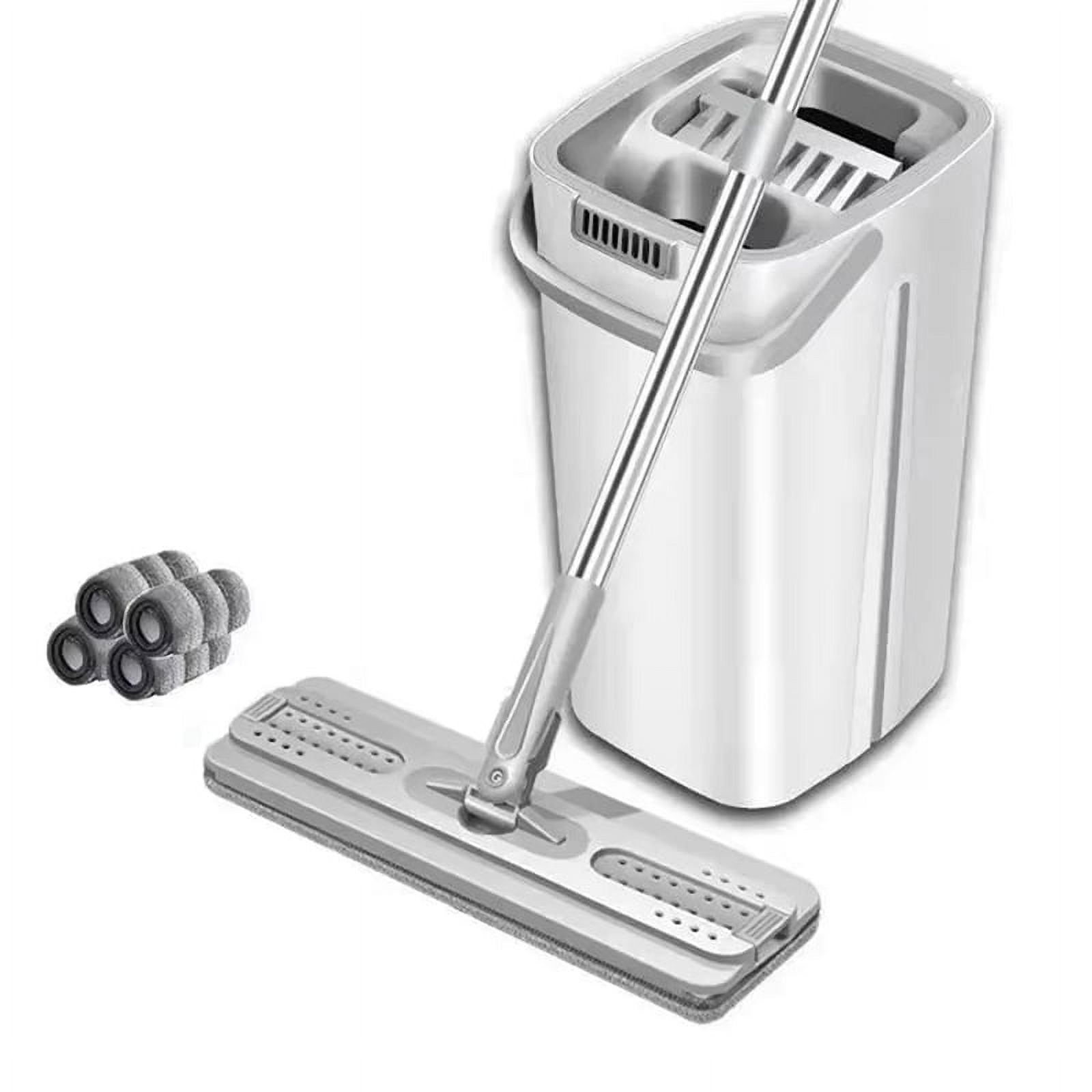 Household Mop Hands-Free Washing Net Celebrity Scraping Flat Mop Bucket ...
