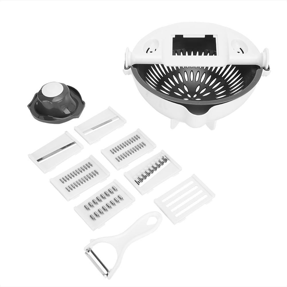 Household Multi-Function Food Vegetable Cutter Chopper Grater - with ...