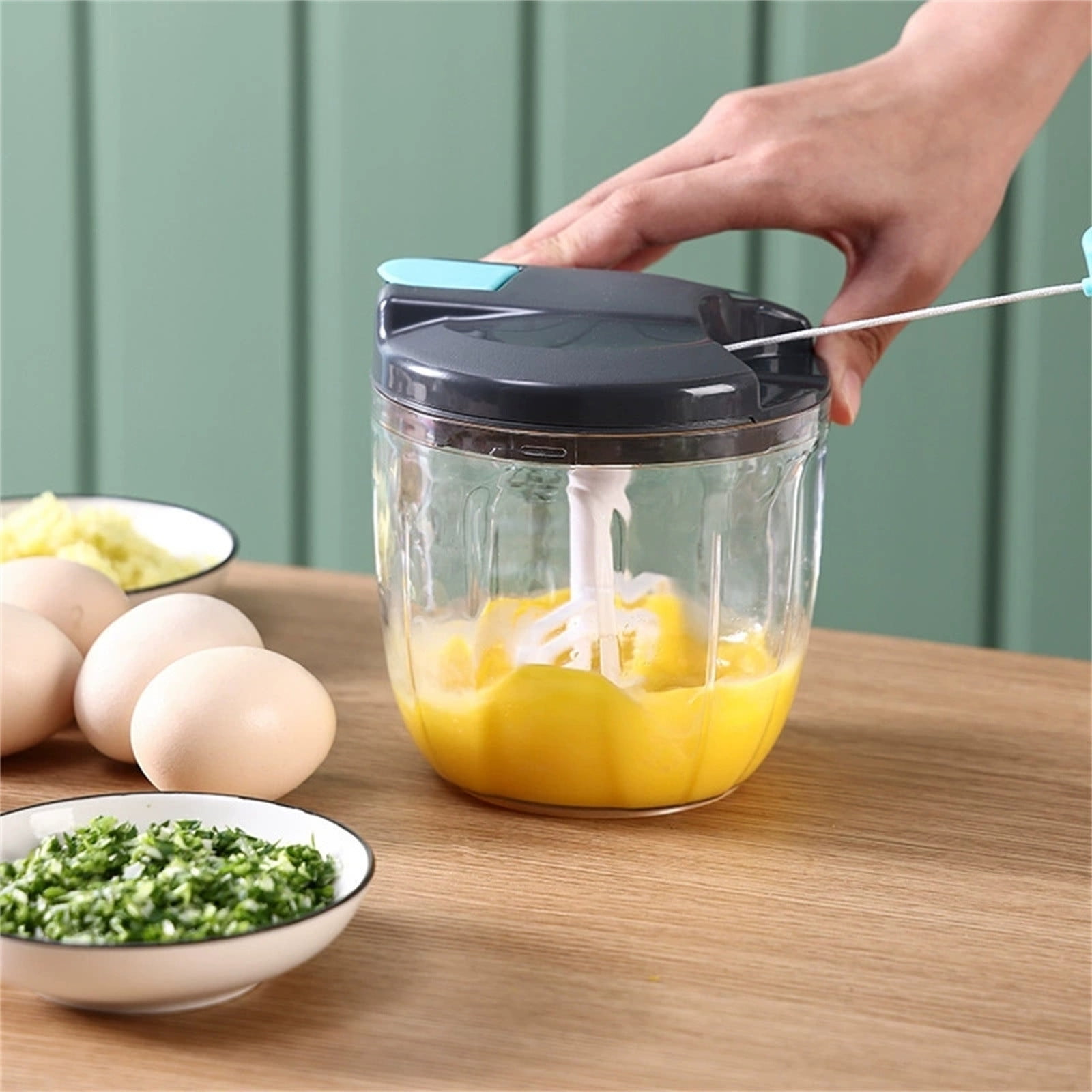 Household Multi-Function Manual Food Chopper, Homeused Pull String ...