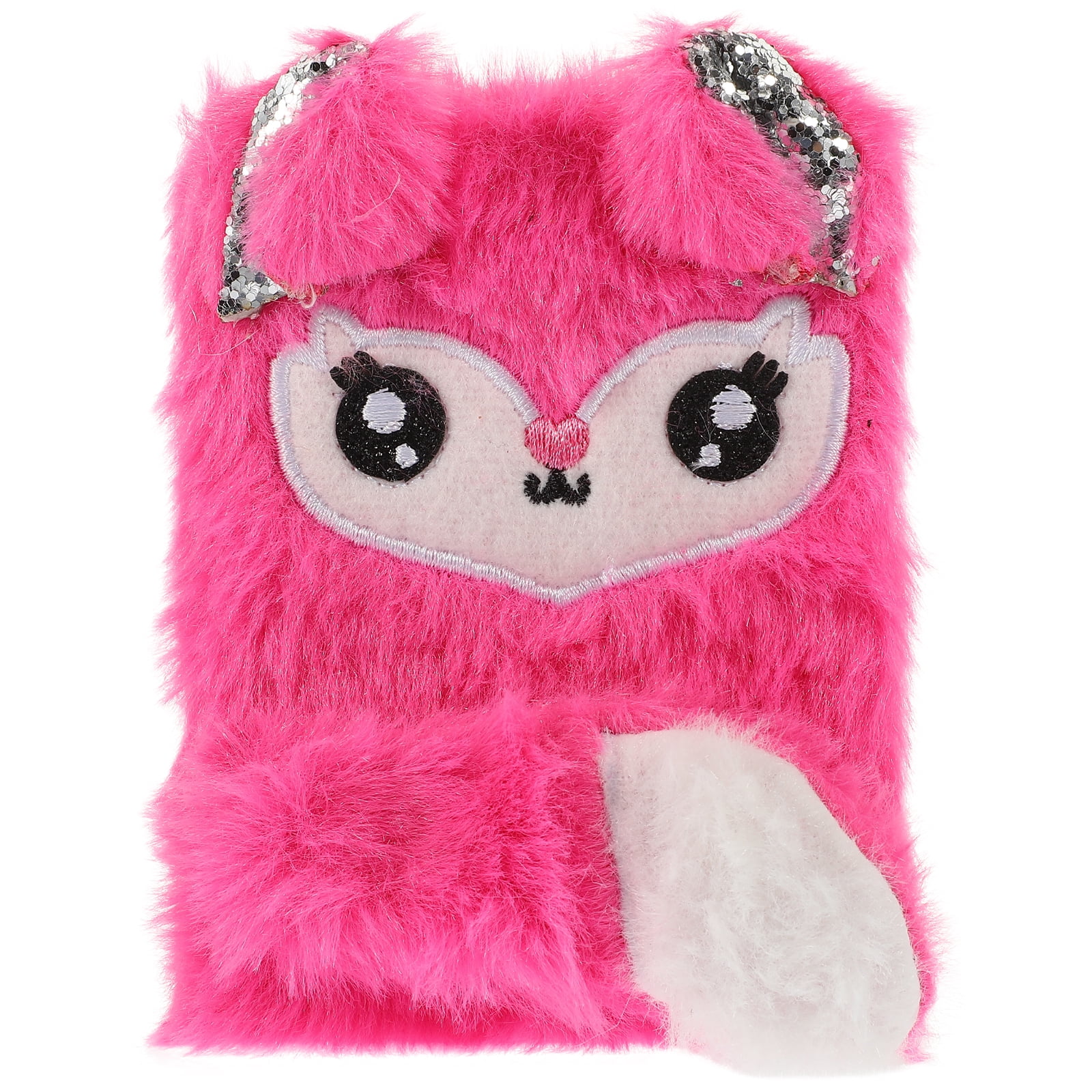 Household Note Book Cartoon Student Notebook Plush Cover Note Book ...